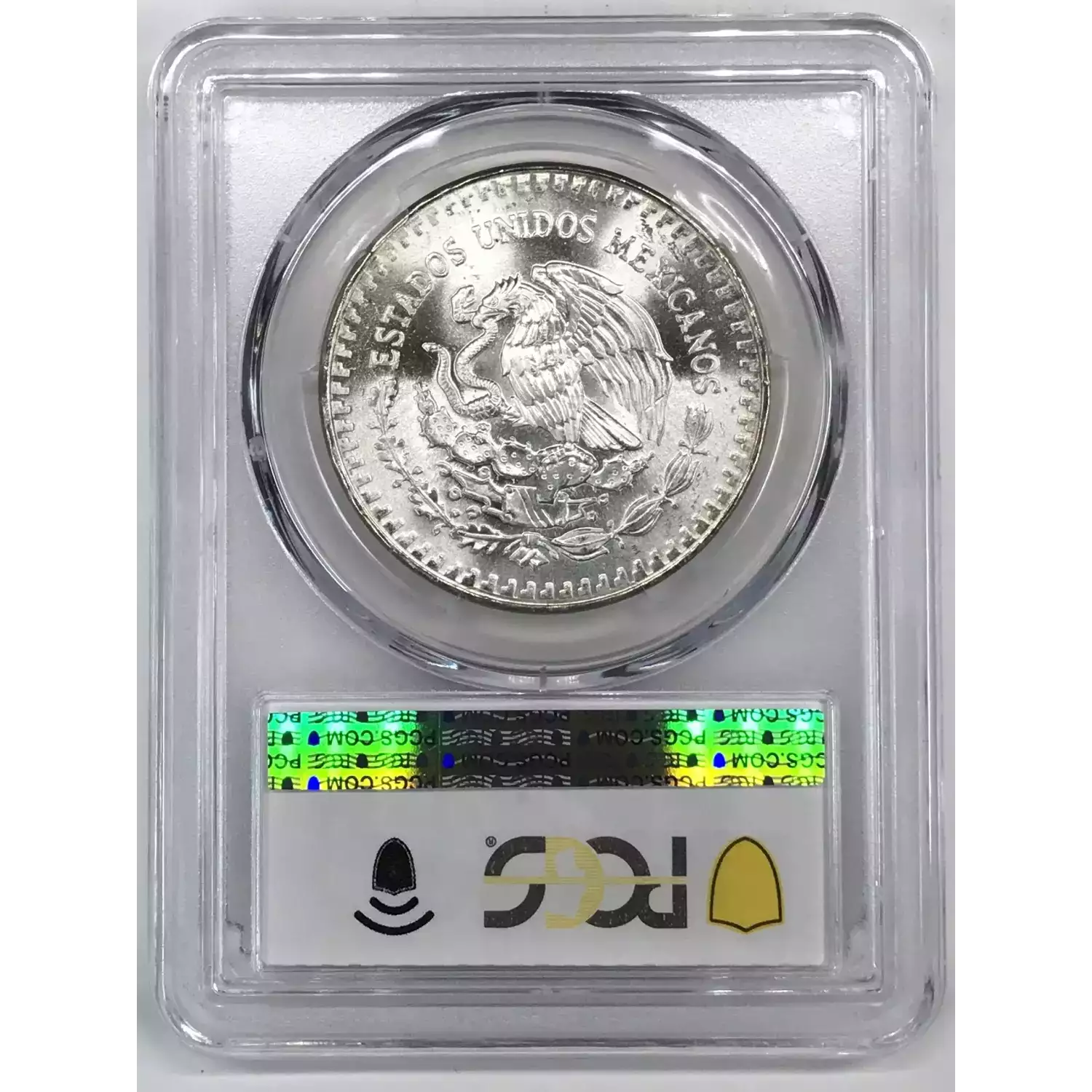 1985-Mo Mexico 1 oz Silver Libertad Onza PCGS MS-67 Libertad Silver ...