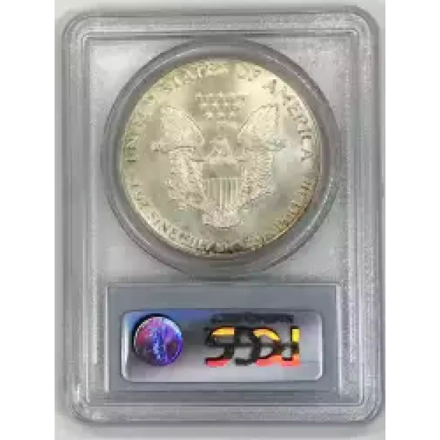 1986 Silver Eagle PCGS MS-65 - Old Pueblo Coin