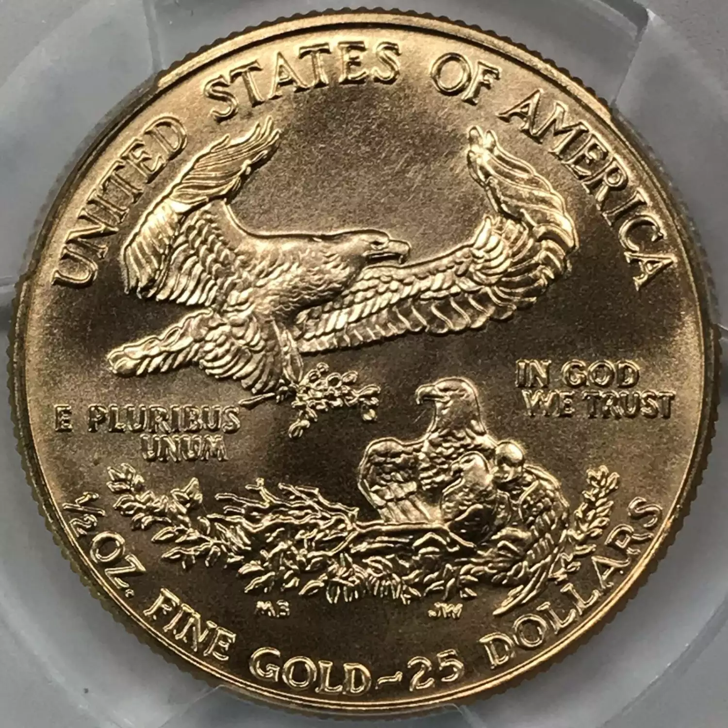 1986 1/2 oz $25 Gold Eagle PCGS MS-69 Gold Eagle - Old Pueblo Coin
