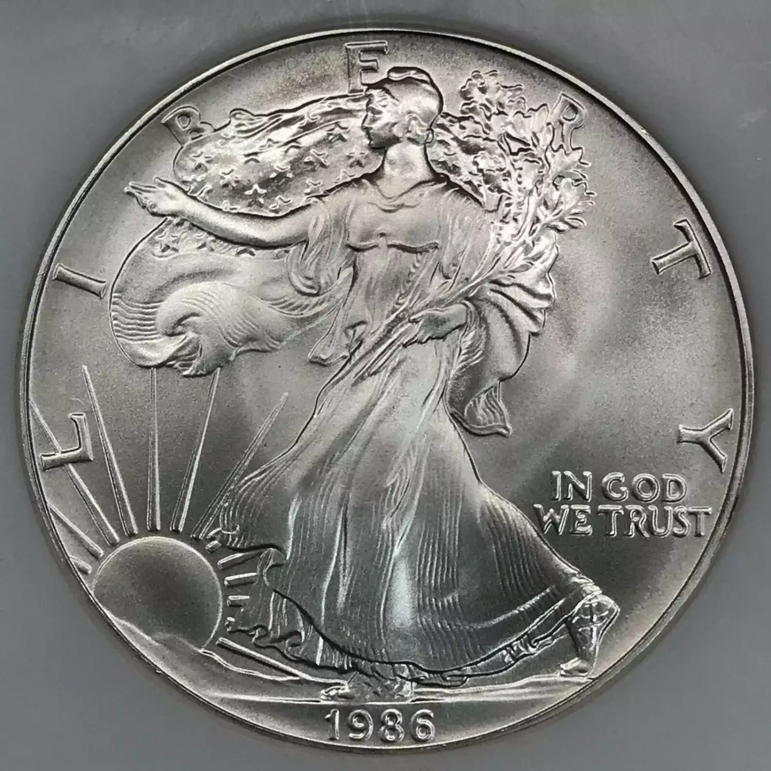1986 Silver Eagle NGC MS-69 - Old Pueblo Coin