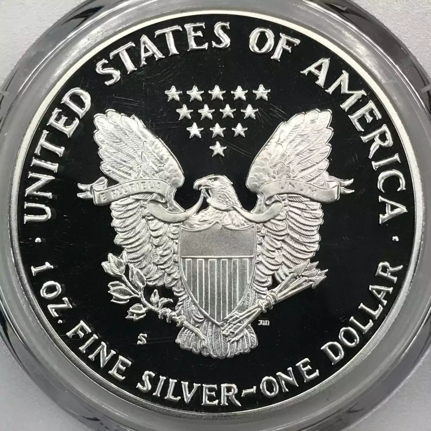 1986-S Silver Eagle PCGS Gem Proof DCAM Mercanti Signature - Old Pueblo ...