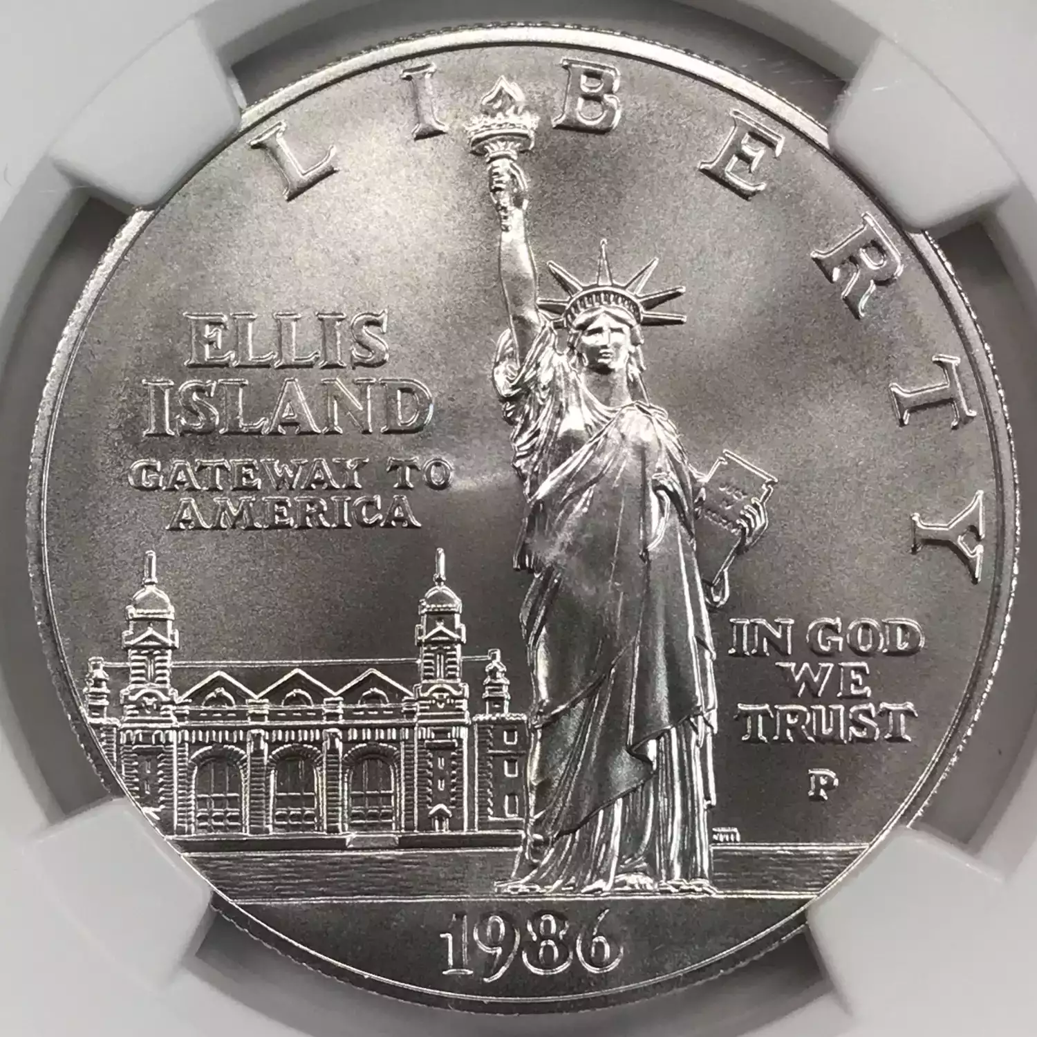 1986 Statue of Liberty Centennial Commemorative Silver Dollar NGC MS-70 ...