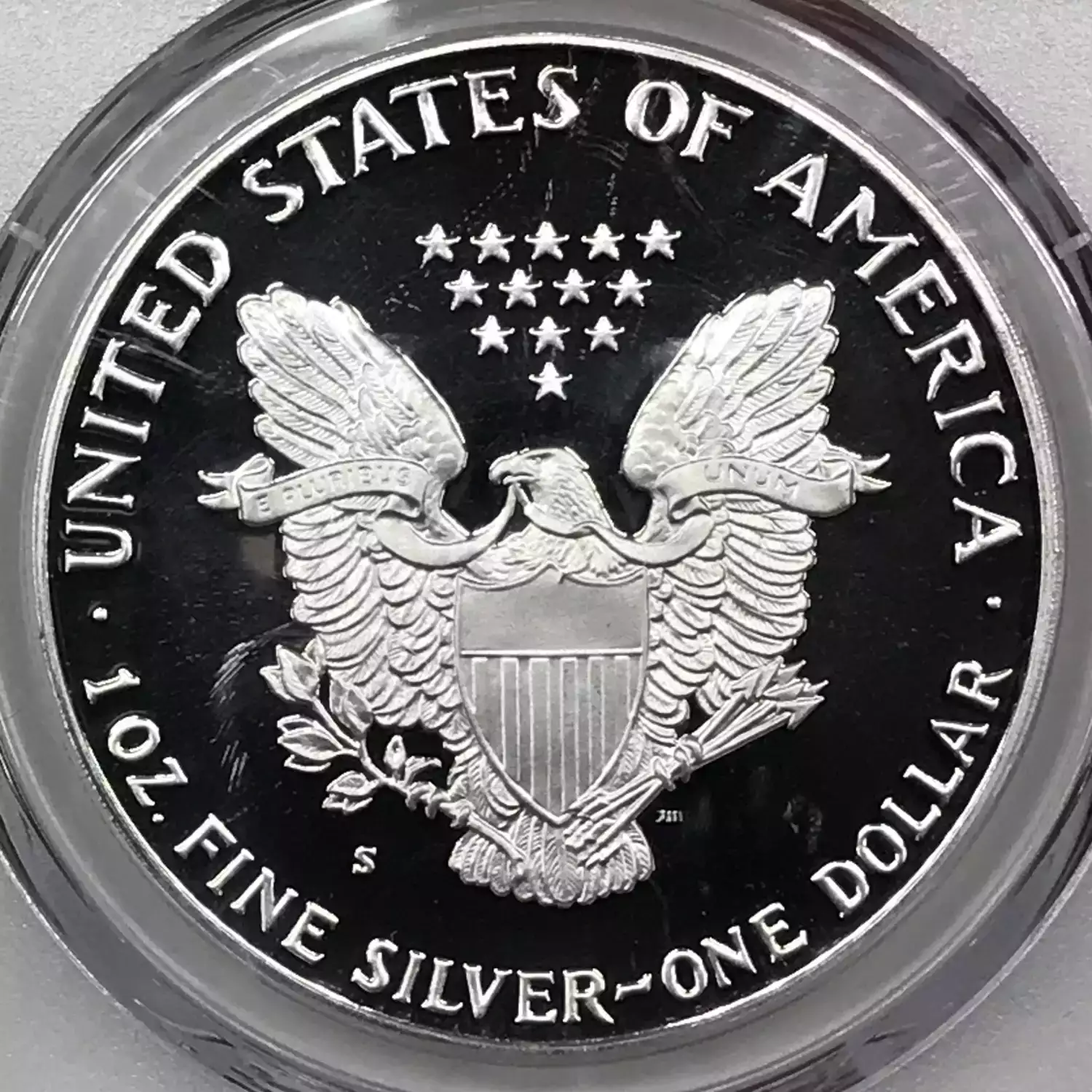 1987-S Silver Eagle PCGS PR-69 DCAM Cameron Reagan - Old Pueblo Coin