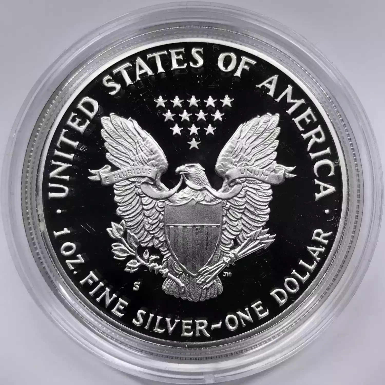 1988-S Proof Silver Eagle w OGP - Box & COA - Old Pueblo Coin