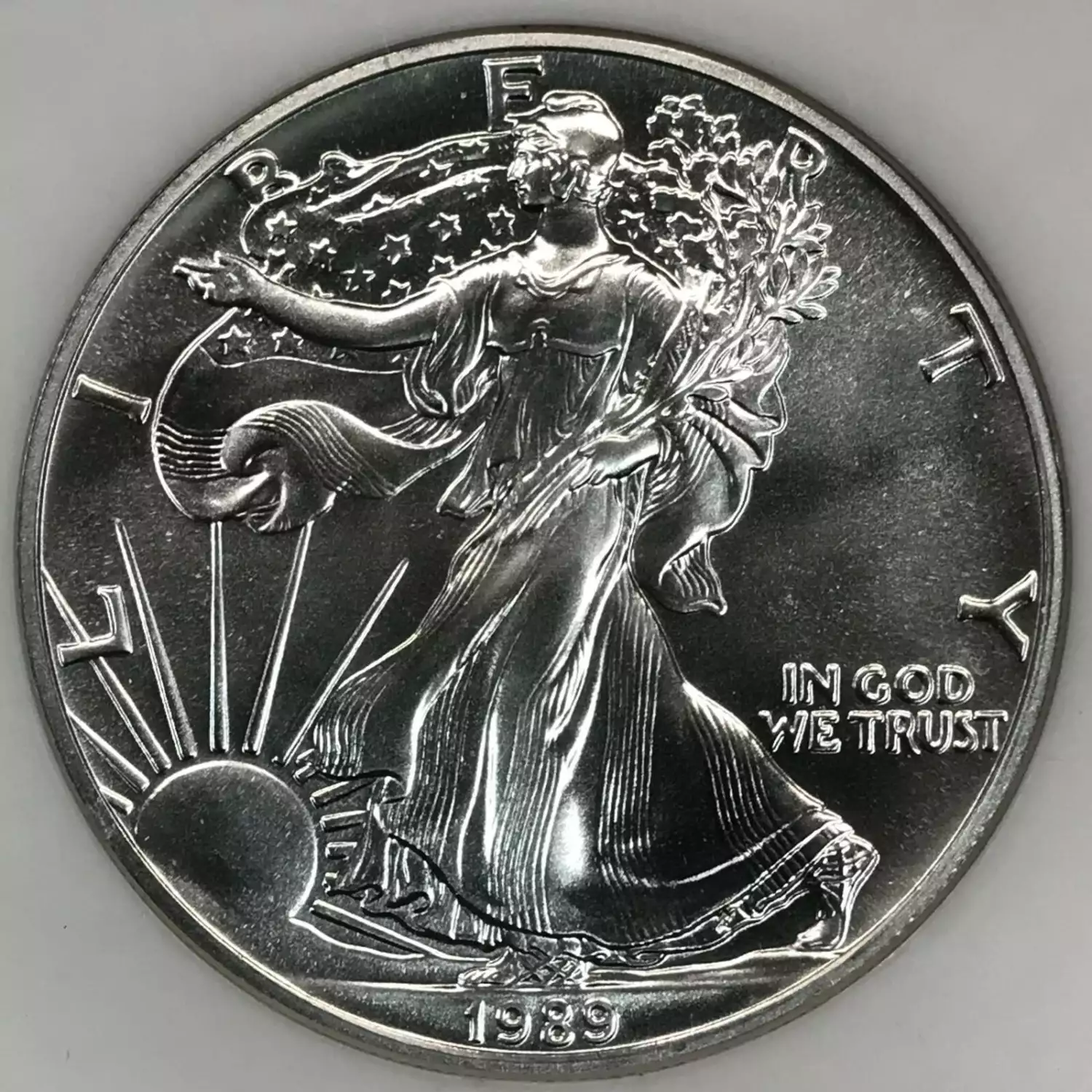 1989 Silver Eagle NGC MS-69 - Old Pueblo Coin
