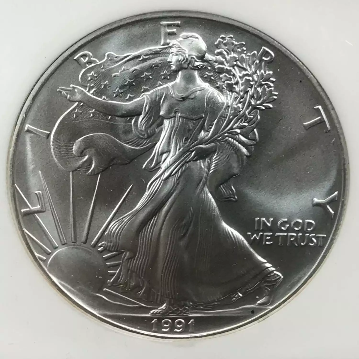 1991 Silver Eagle NGC MS-69 - Old Pueblo Coin