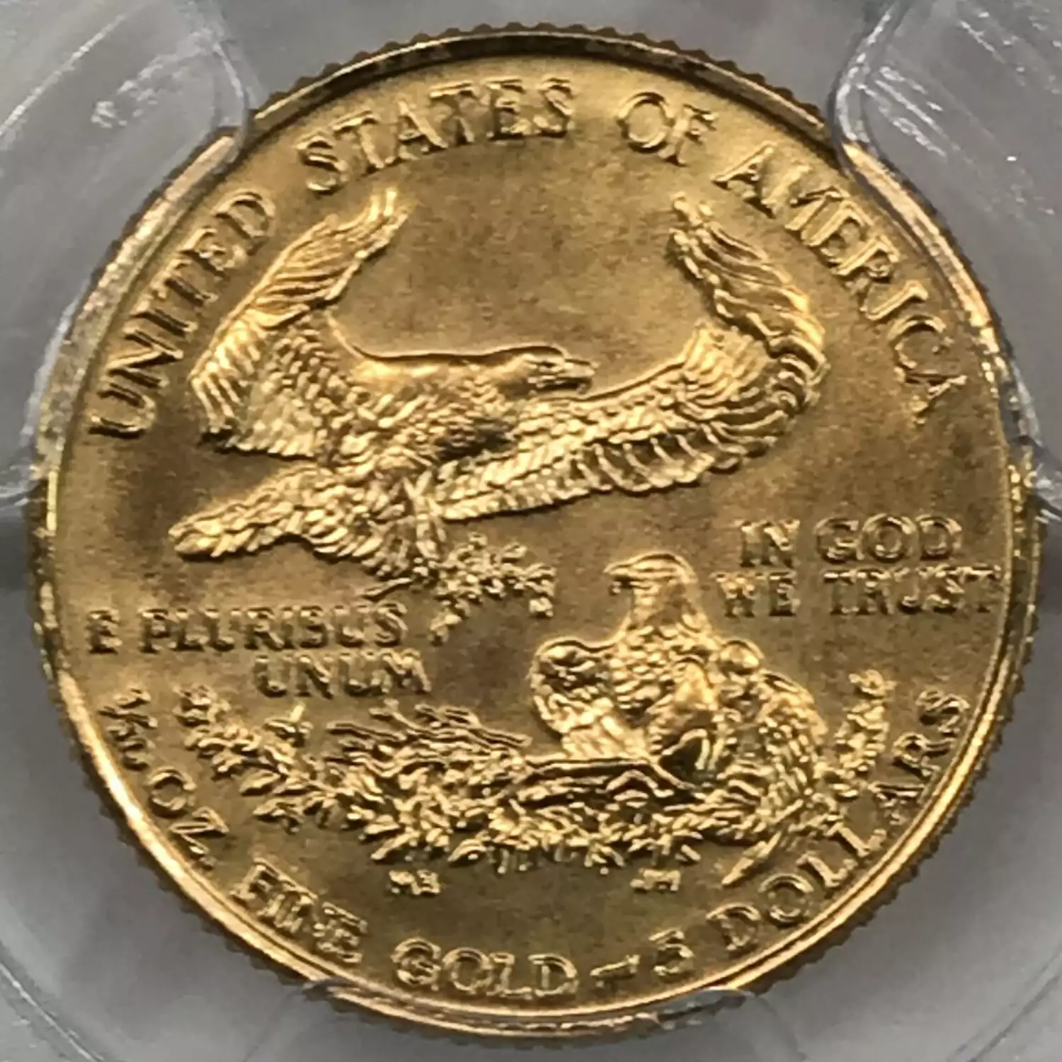 1991 1/10 oz $5 Gold Eagle PCGS MS-69 - Old Pueblo Coin