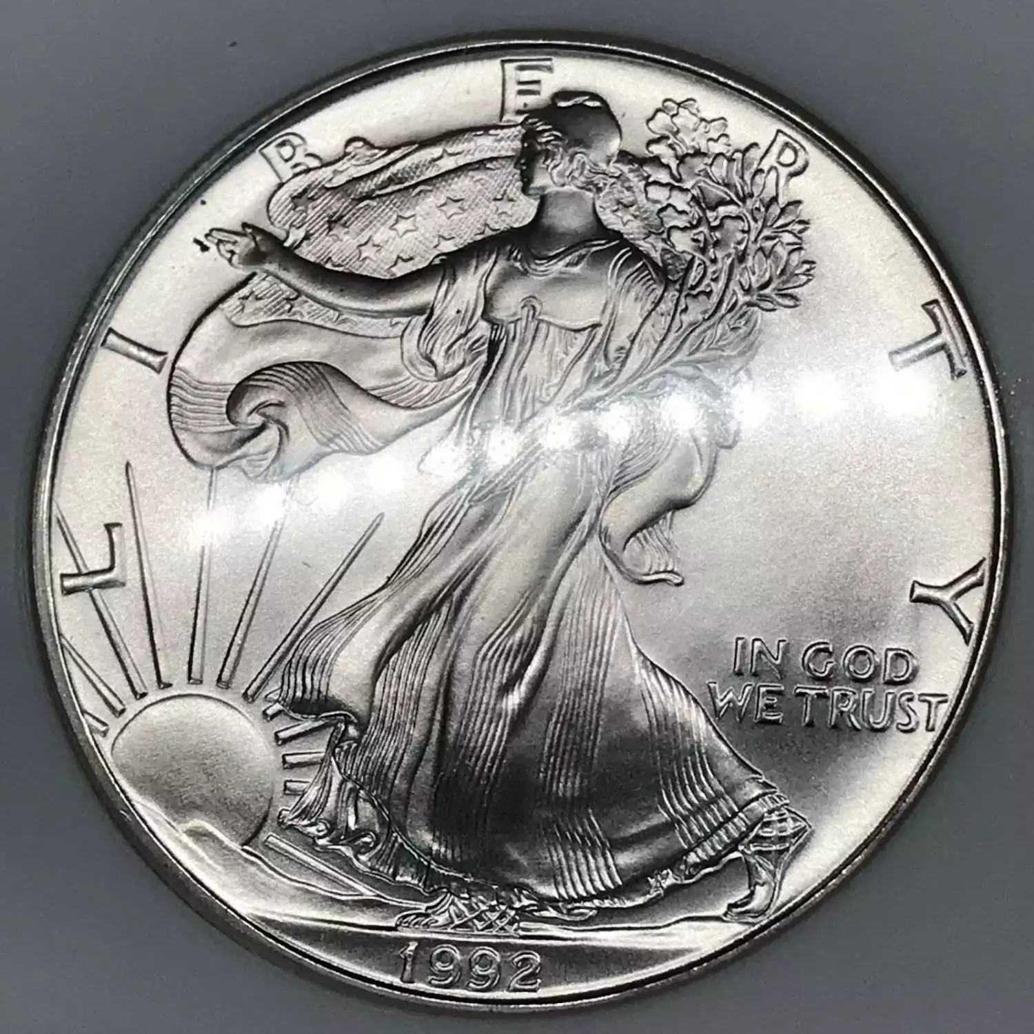 1992 Silver Eagle NGC MS-69 - Old Pueblo Coin