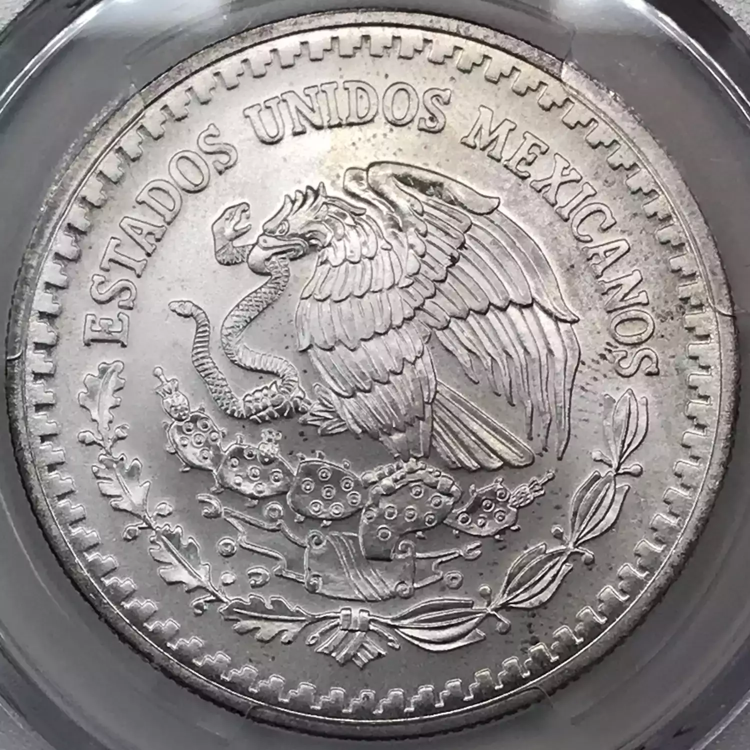 1993-Mo Mexico 1 oz Silver Libertad Onza PCGS MS-68 Libertad Silver ...