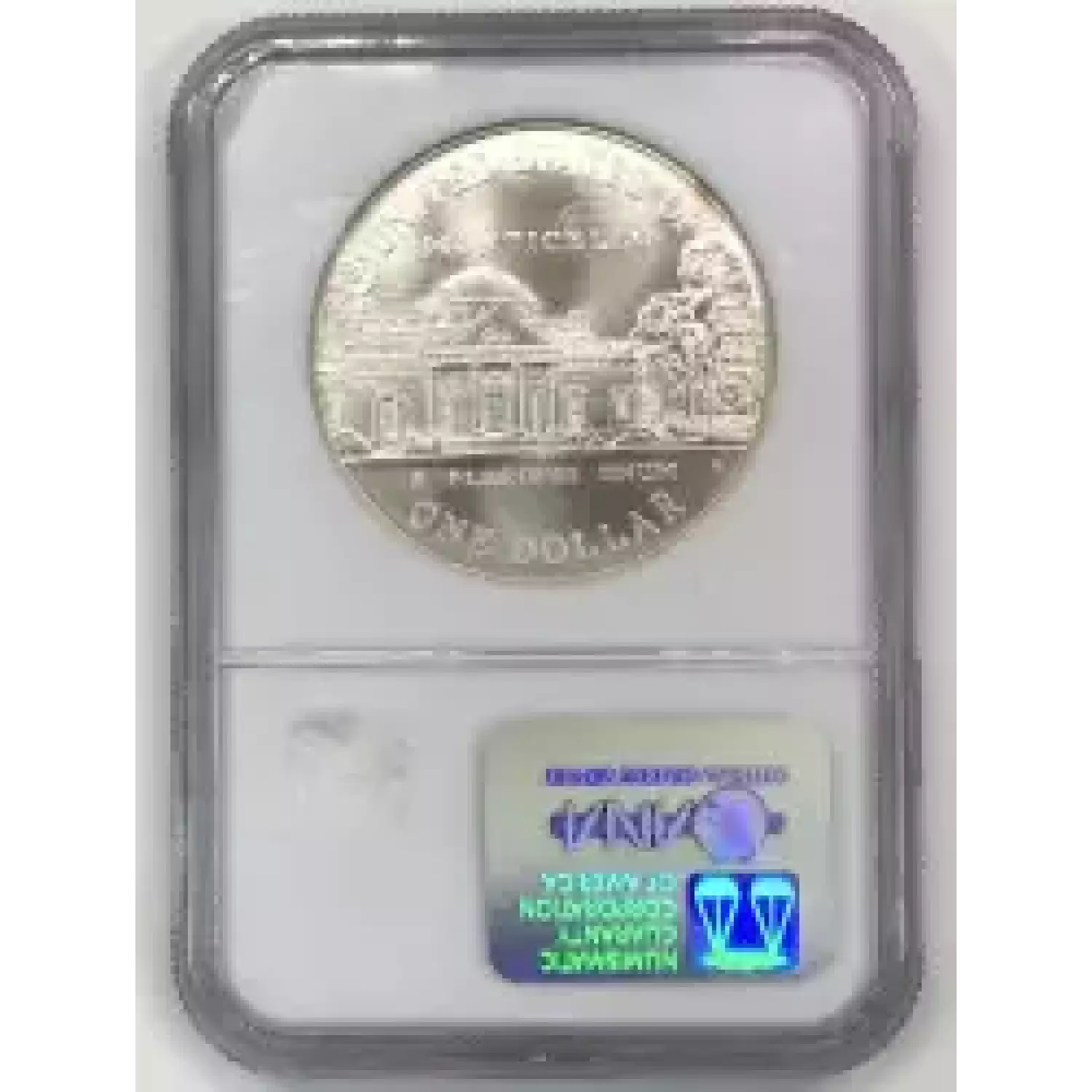 1993 Thomas Jefferson 250th Anniversary Commemorative Silver Dollar NGC ...