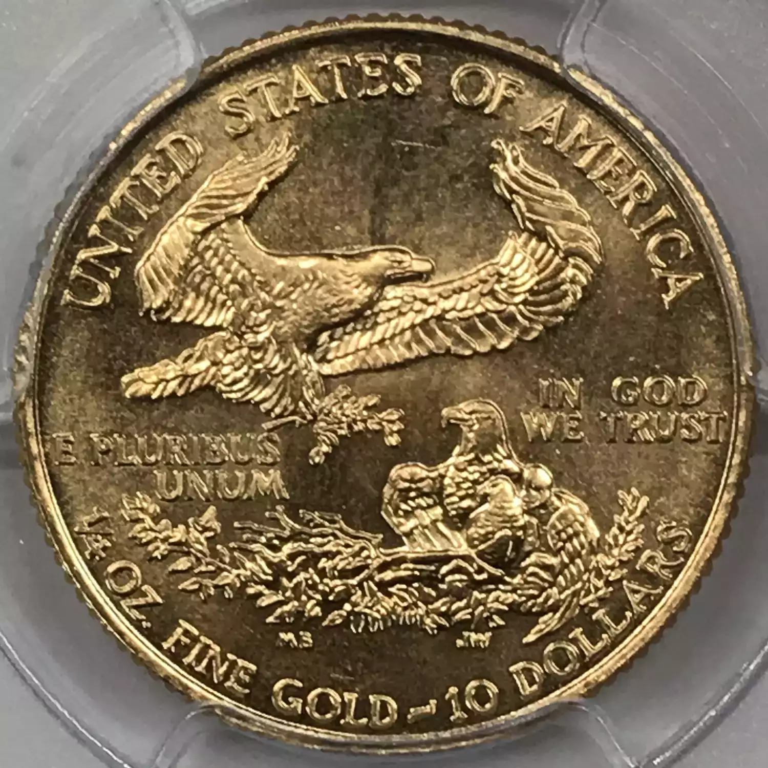 1994 1/4 oz $10 Gold Eagle PCGS MS-67 - Old Pueblo Coin