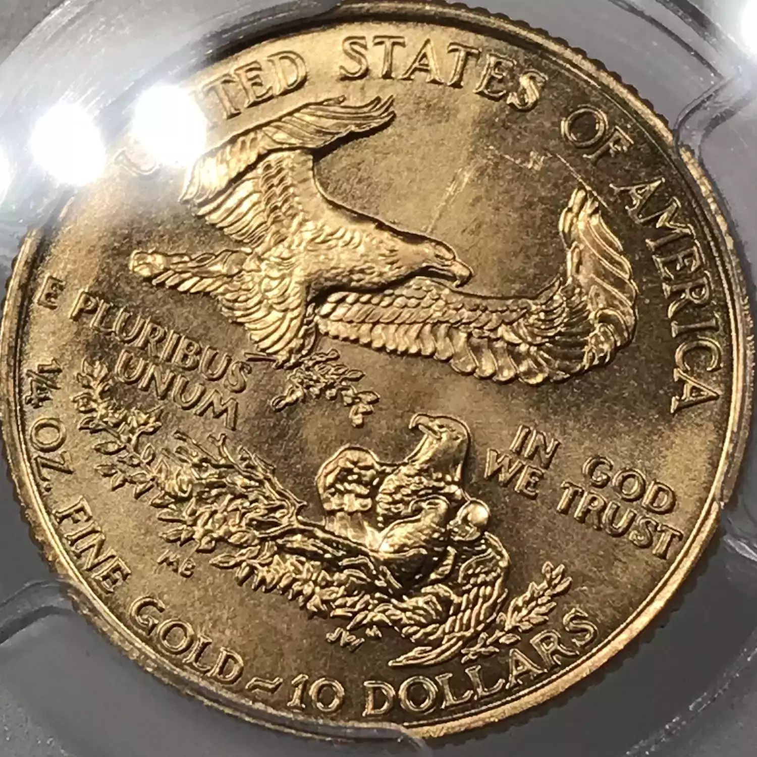 1994 1/4 oz $10 Gold Eagle PCGS MS-67 - Old Pueblo Coin