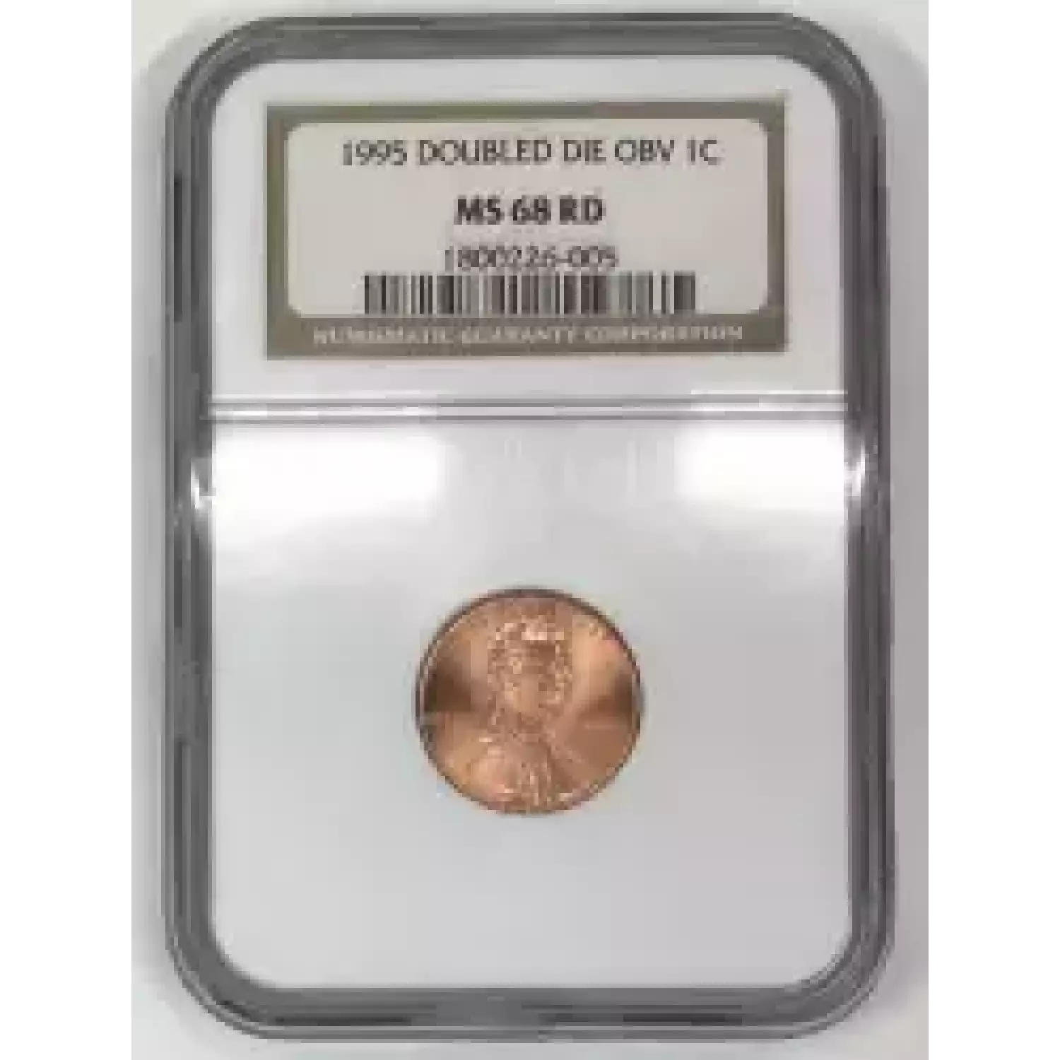1995 Lincoln Memorial Cent NGC MS-68 RD DDO - Old Pueblo Coin