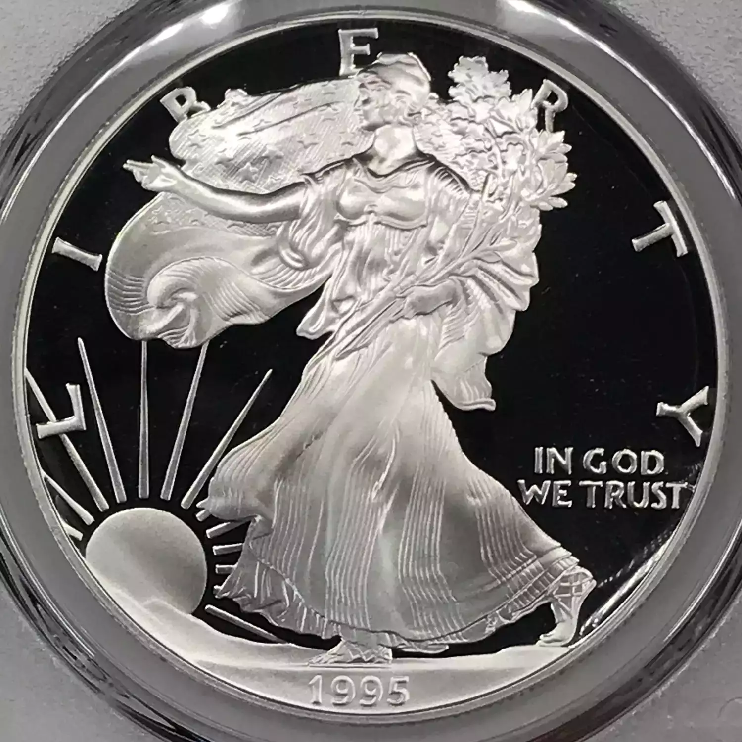 1995-W Silver Eagle PCGS PR-69 DCAM - Old Pueblo Coin