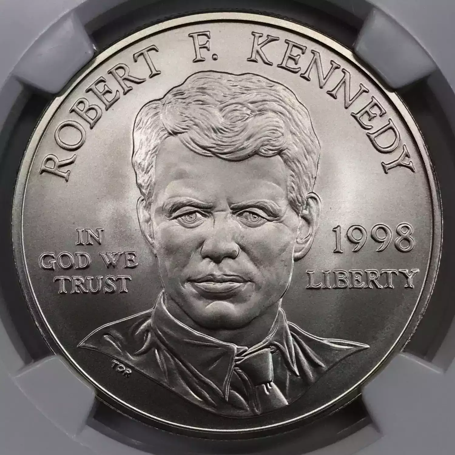 1998-S Robert F Kennedy (RFK) Commemorative Silver Dollar NGC MS-70 ...
