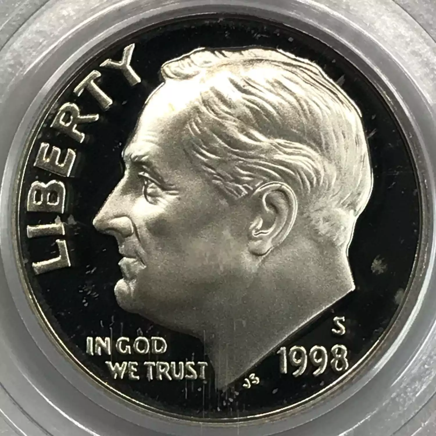1998-S Roosevelt Dime PCGS PR-69 DCAM Silver - Old Pueblo Coin