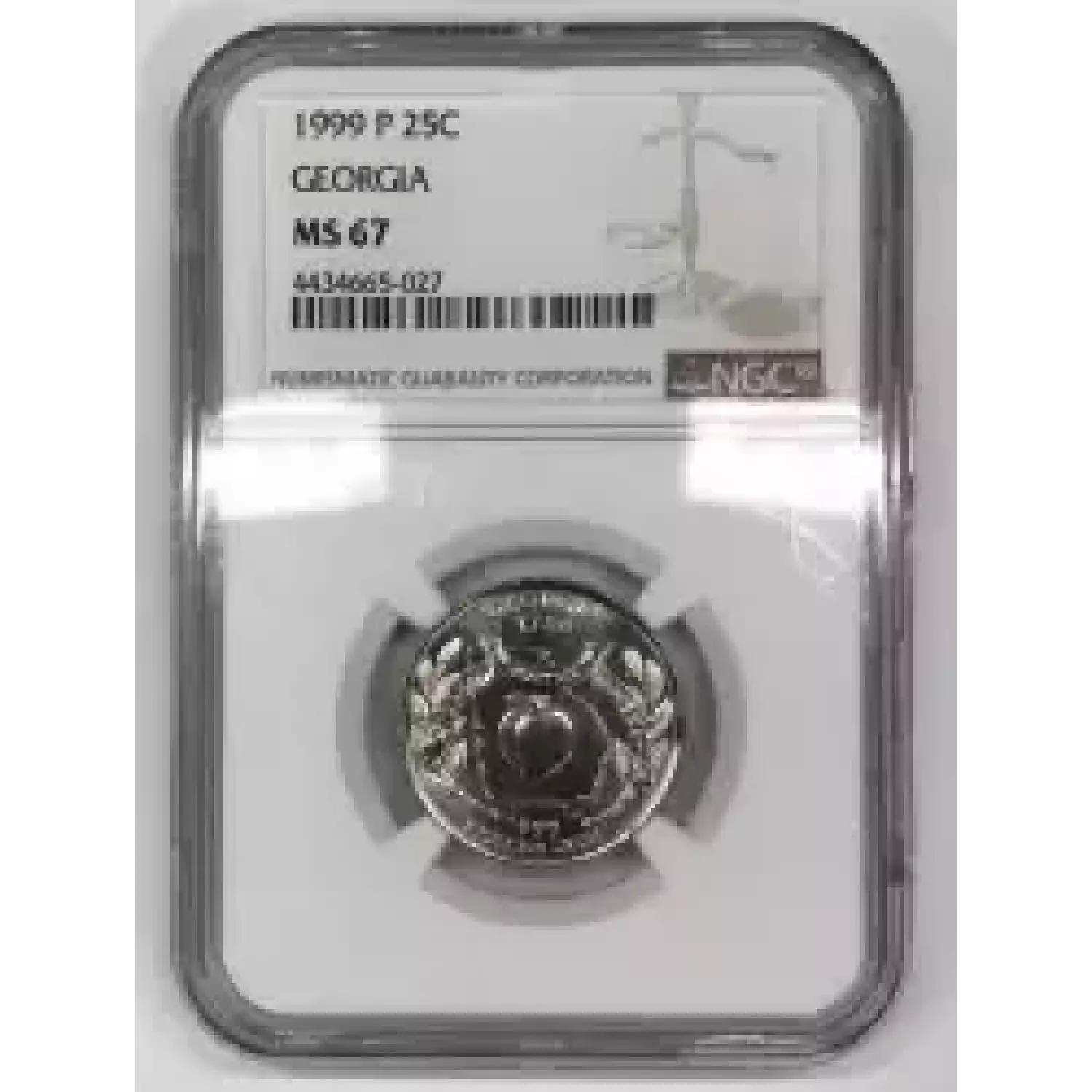 1999 State Quarter NGC MS-67 GEORGIA - Old Pueblo Coin