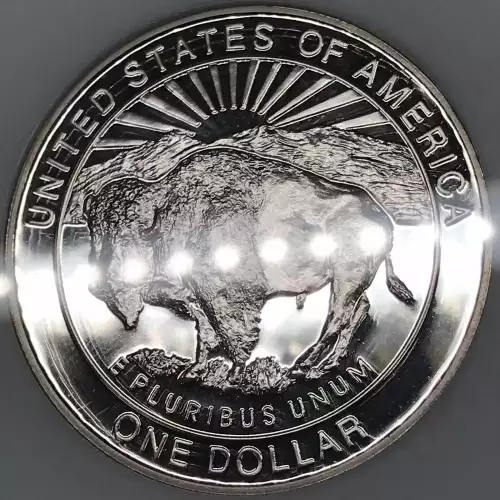 1999 Yellowstone National Park Commemorative Silver Dollar NGC PF-70 ...
