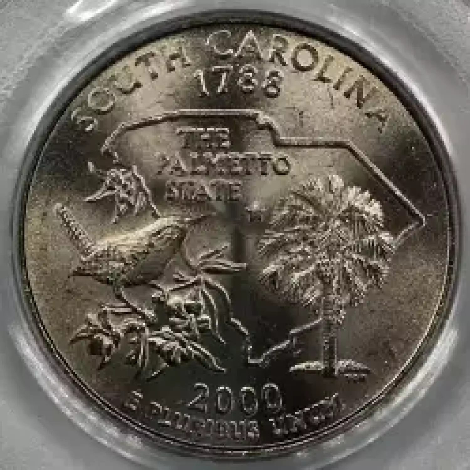 2000 State Quarter PCGS MS-67 South Carolina - Old Pueblo Coin