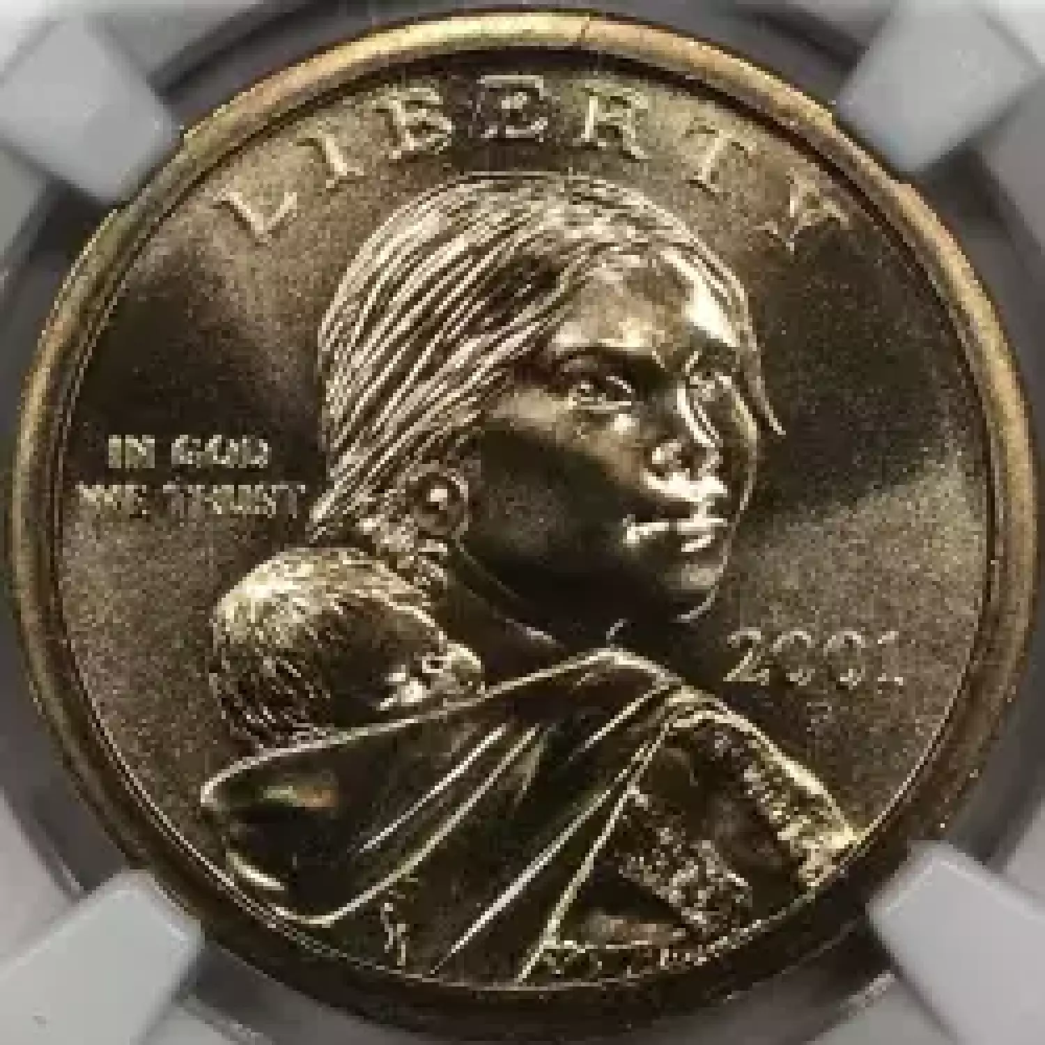 2001 Sacagawea Dollar NGC MS-68 - Old Pueblo Coin