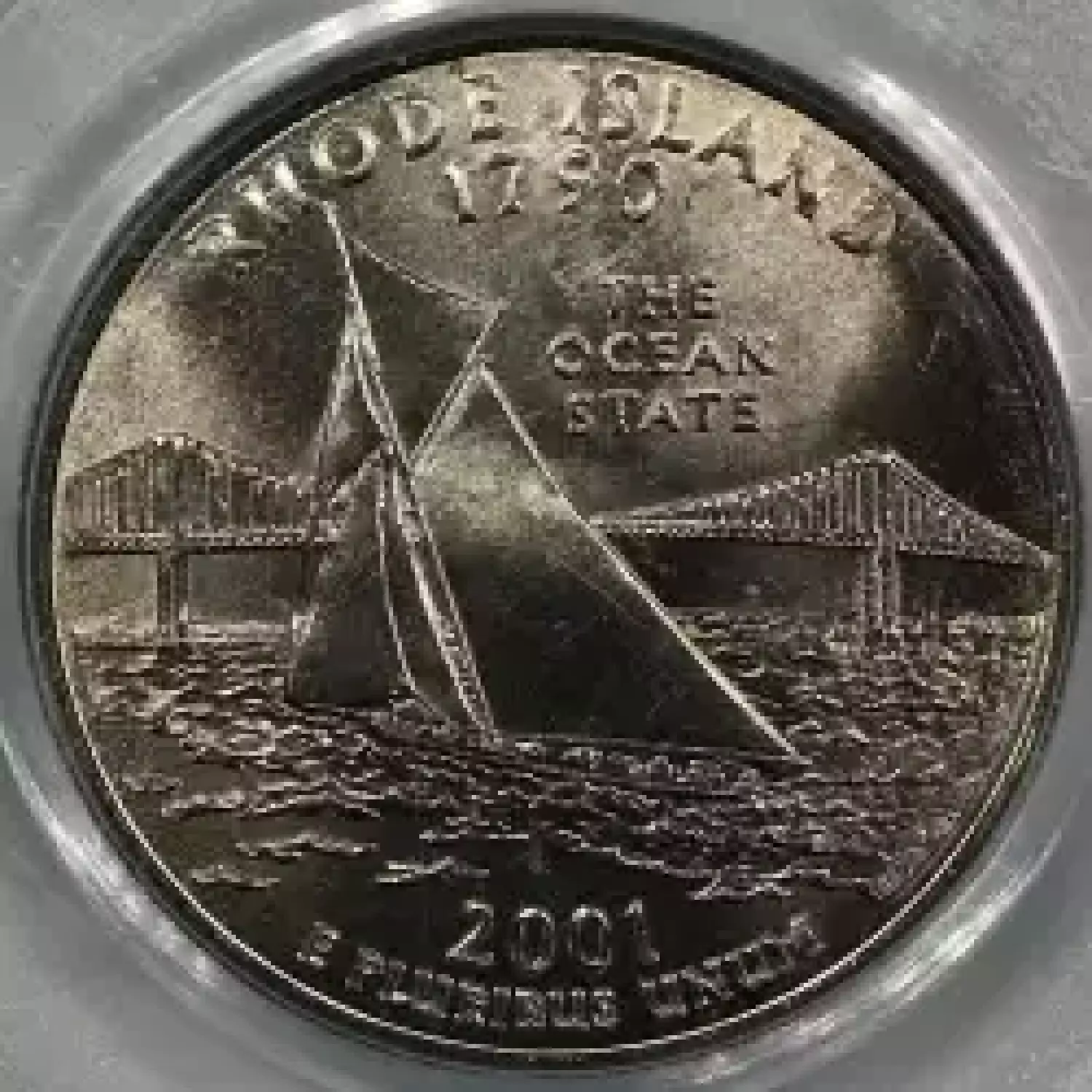 2001-D State Quarter PCGS MS-67 Rhode Island - Old Pueblo Coin