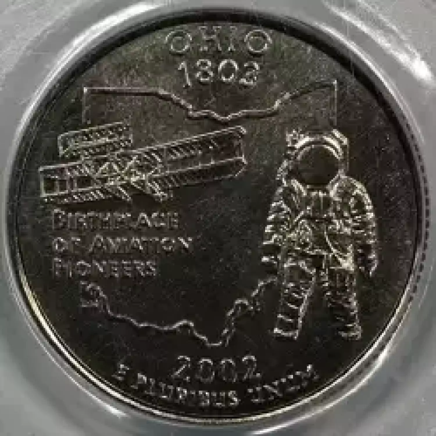 2002-D PCGS MS-67 Ohio State Quarter - Old Pueblo Coin