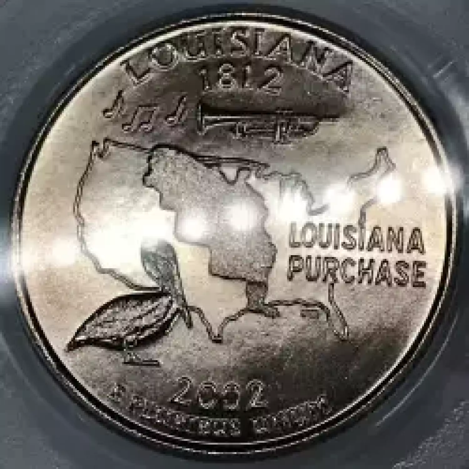 2002 State Quarter PCGS MS-68 Louisiana - Old Pueblo Coin
