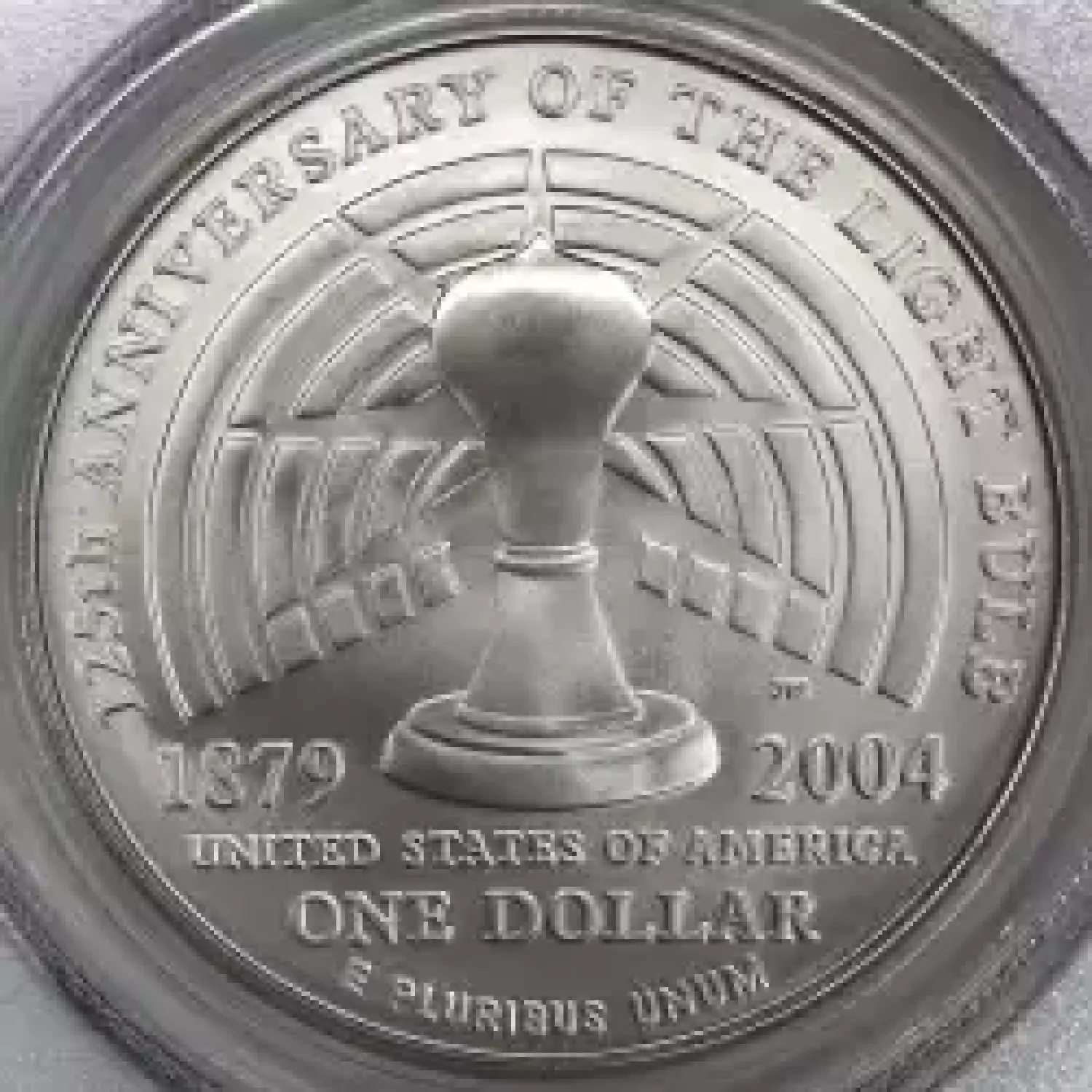 2004 Thomas Alva Edison Commemorative Silver Dollar PCGS MS-69 Edison ...