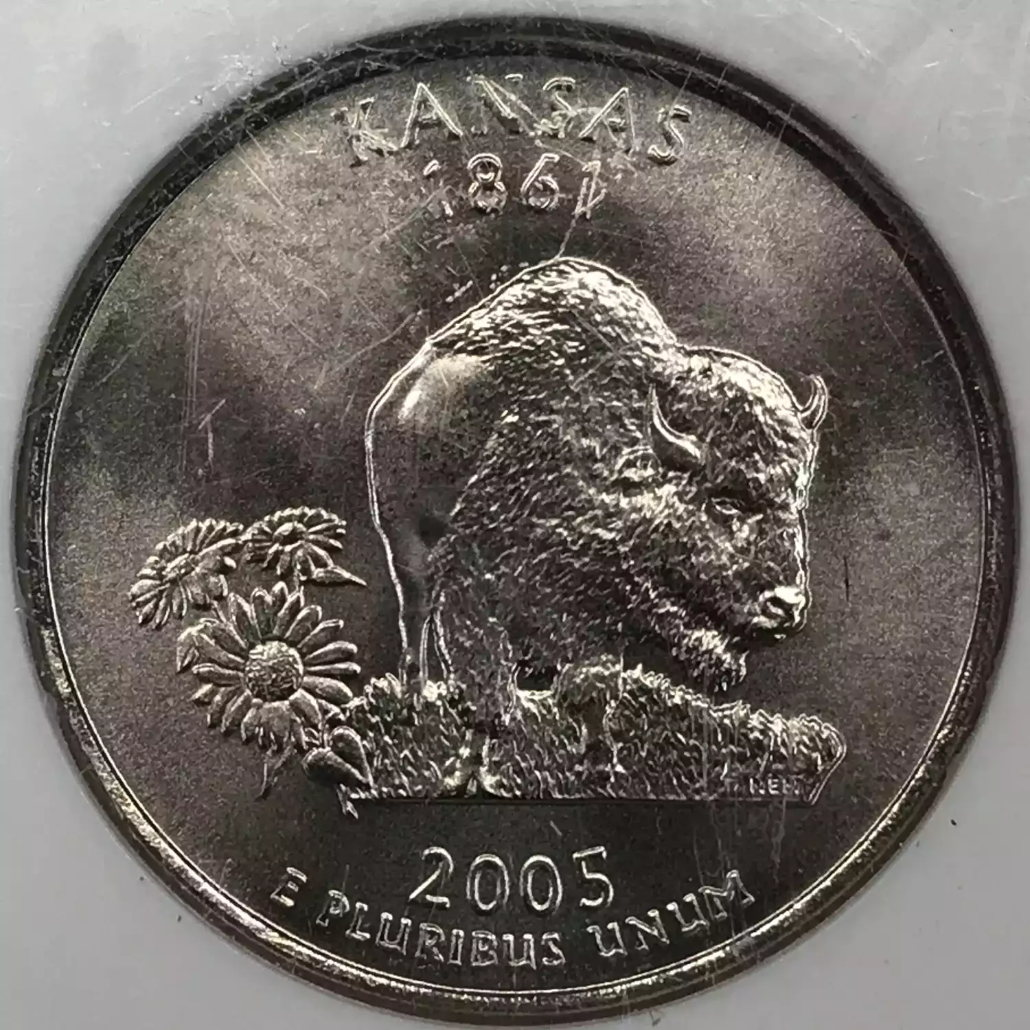 2005-D State Quarter NGC MS-67 SMS KANSAS - Old Pueblo Coin