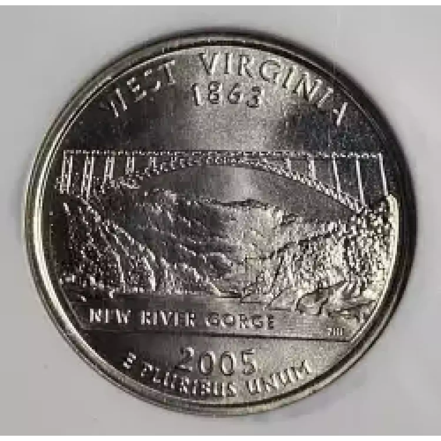 2005 State Quarter NGC MS-69 WEST VIRGINIA - Old Pueblo Coin