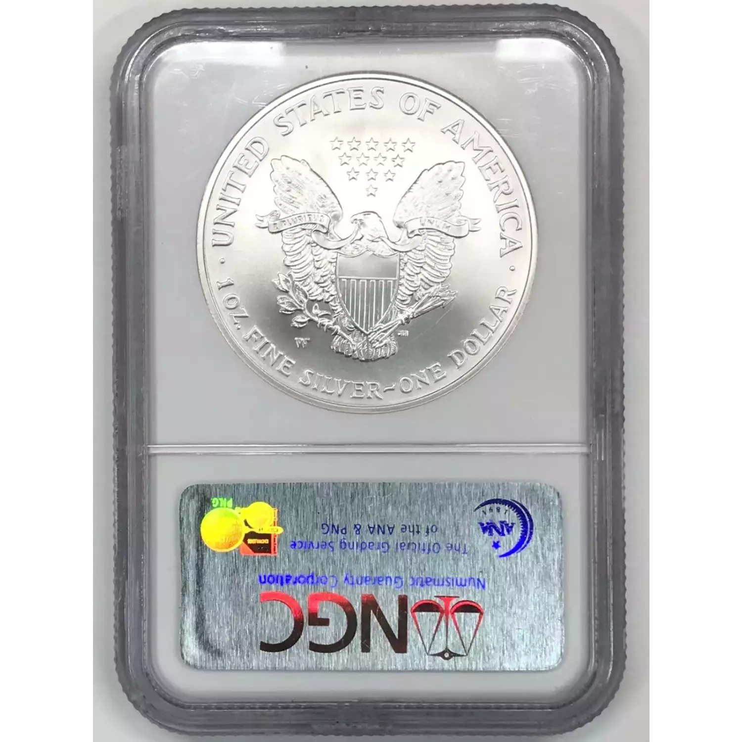 2007-W Silver Eagle NGC MS-69 Burnished - Old Pueblo Coin