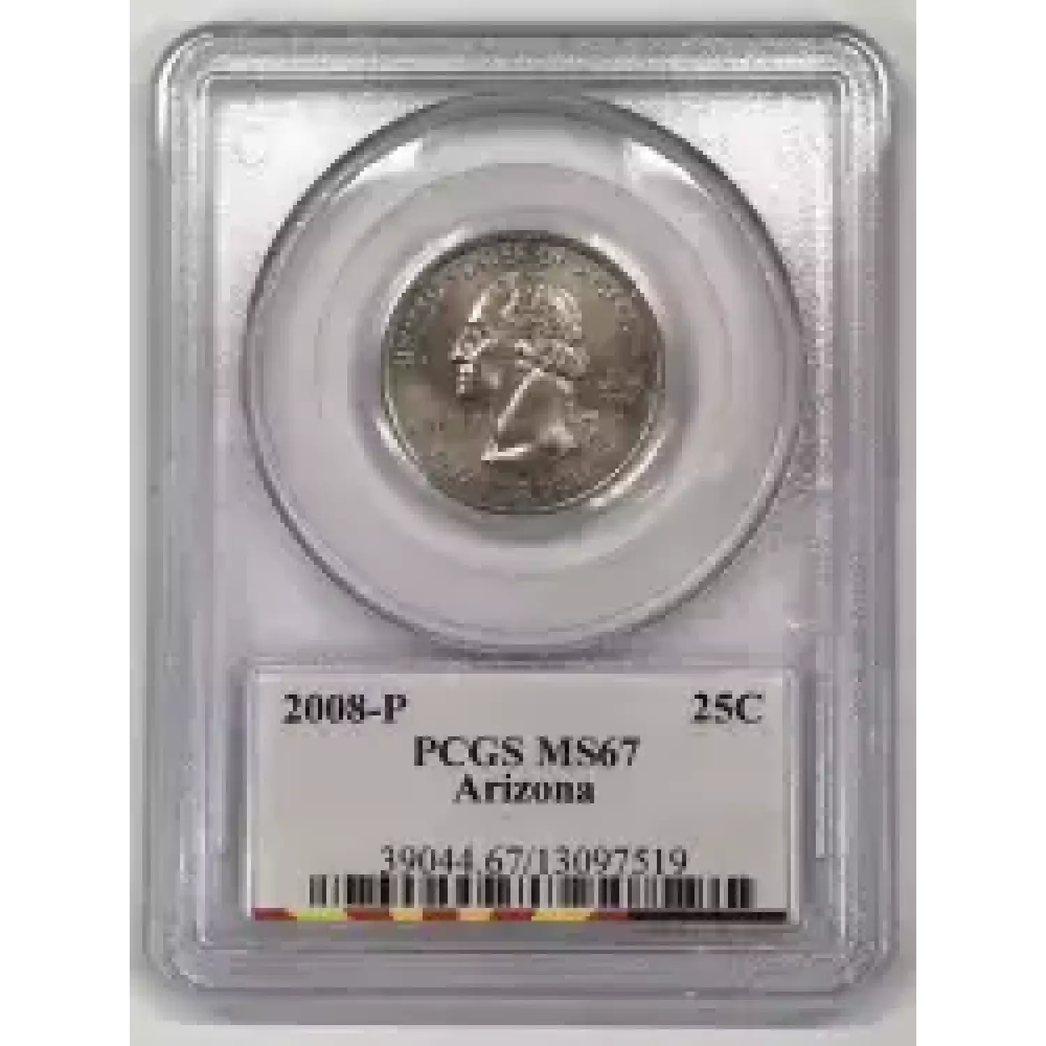 2008 State Quarter PCGS MS-67 Arizona - Old Pueblo Coin