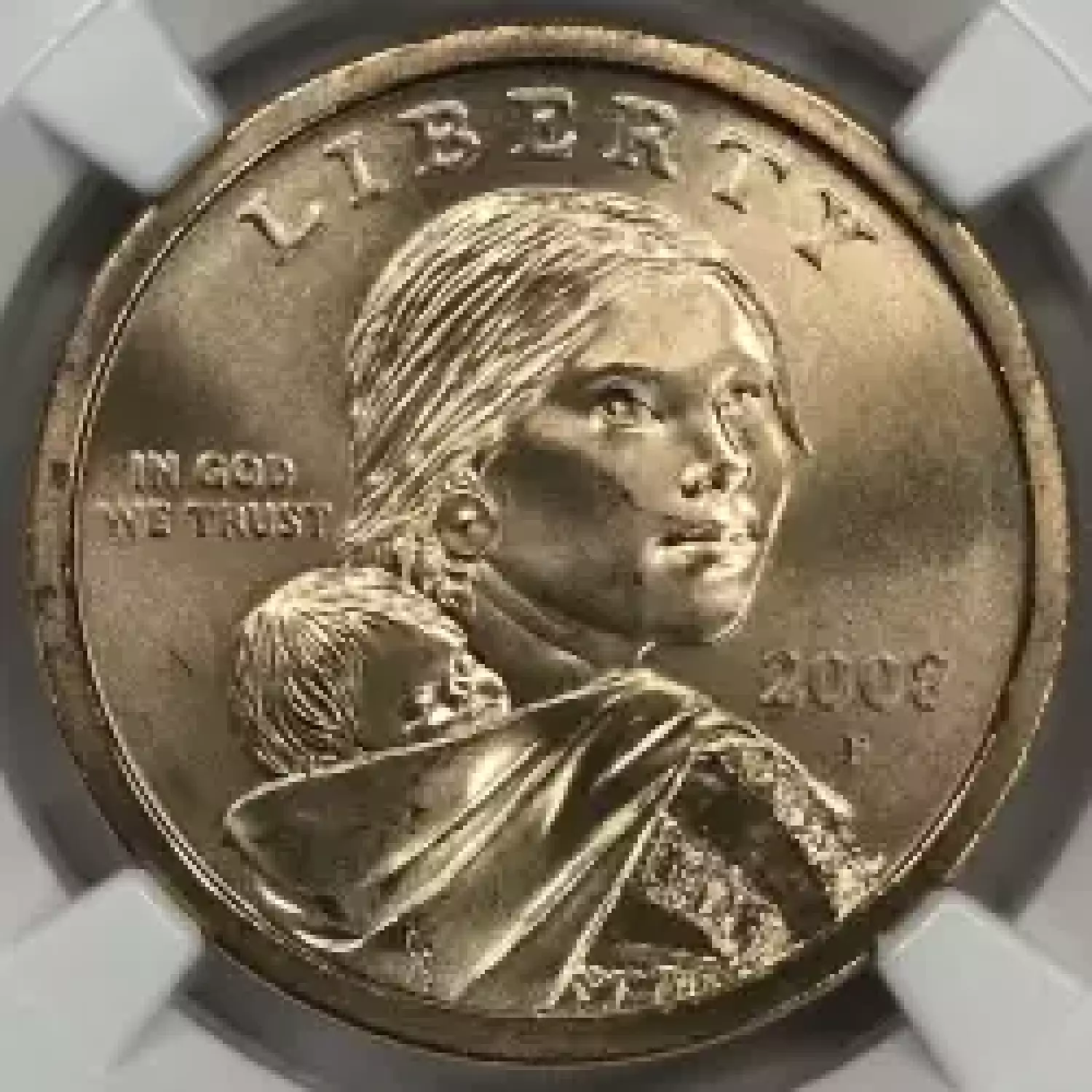 2008 Sacagawea Dollar NGC MS-67 SMS Satin Finish - Old Pueblo Coin