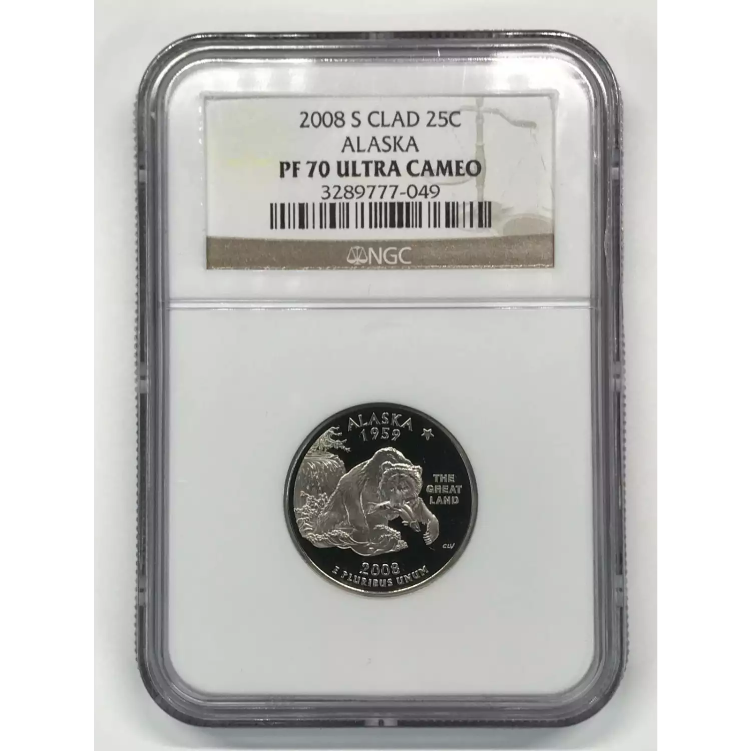2008-S State Quarter NGC PF-70 ULTRA CAMEO ALASKA - Old Pueblo Coin