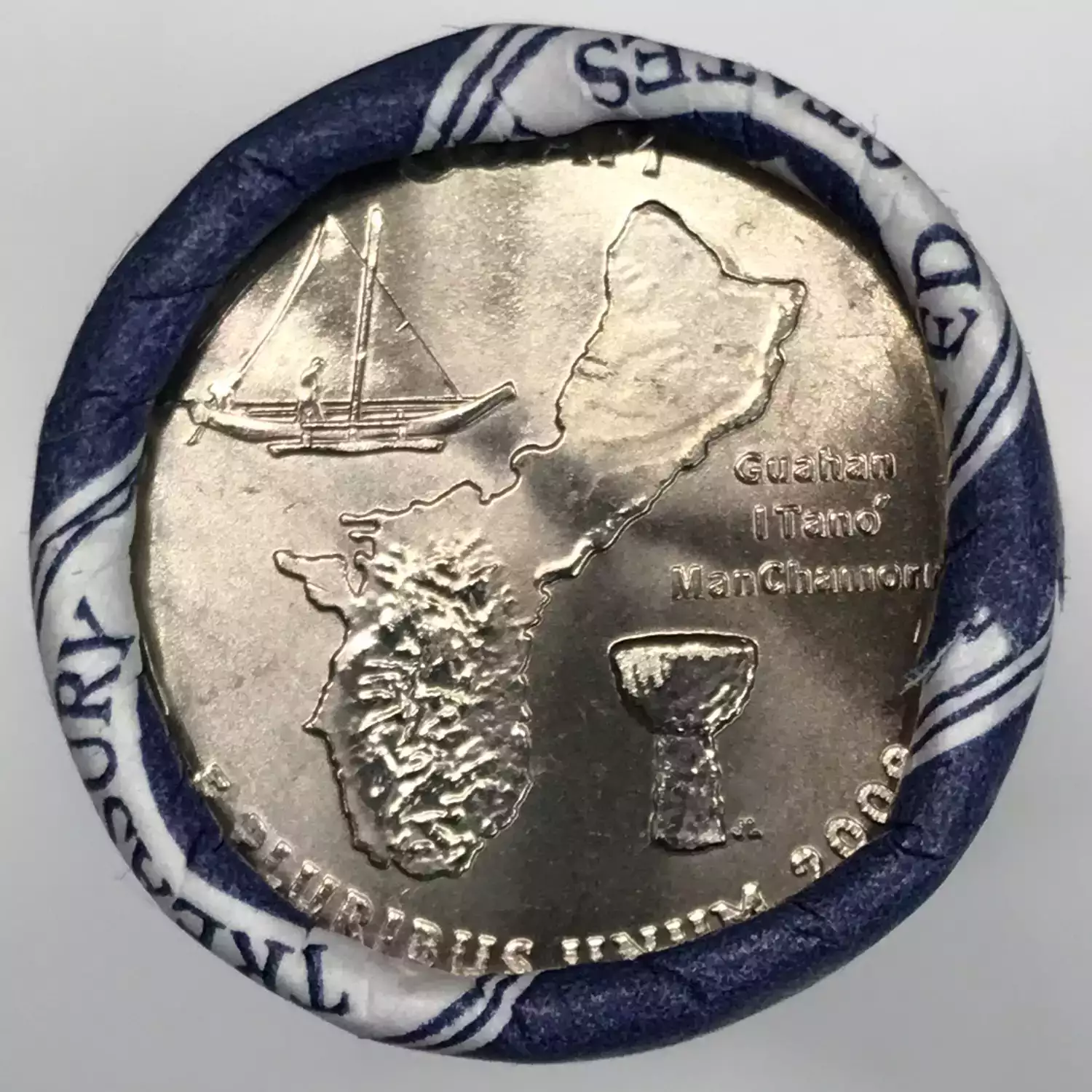 2009 Guam Quarter US Mint P & D Roll Set - DC & US Territories - Old ...