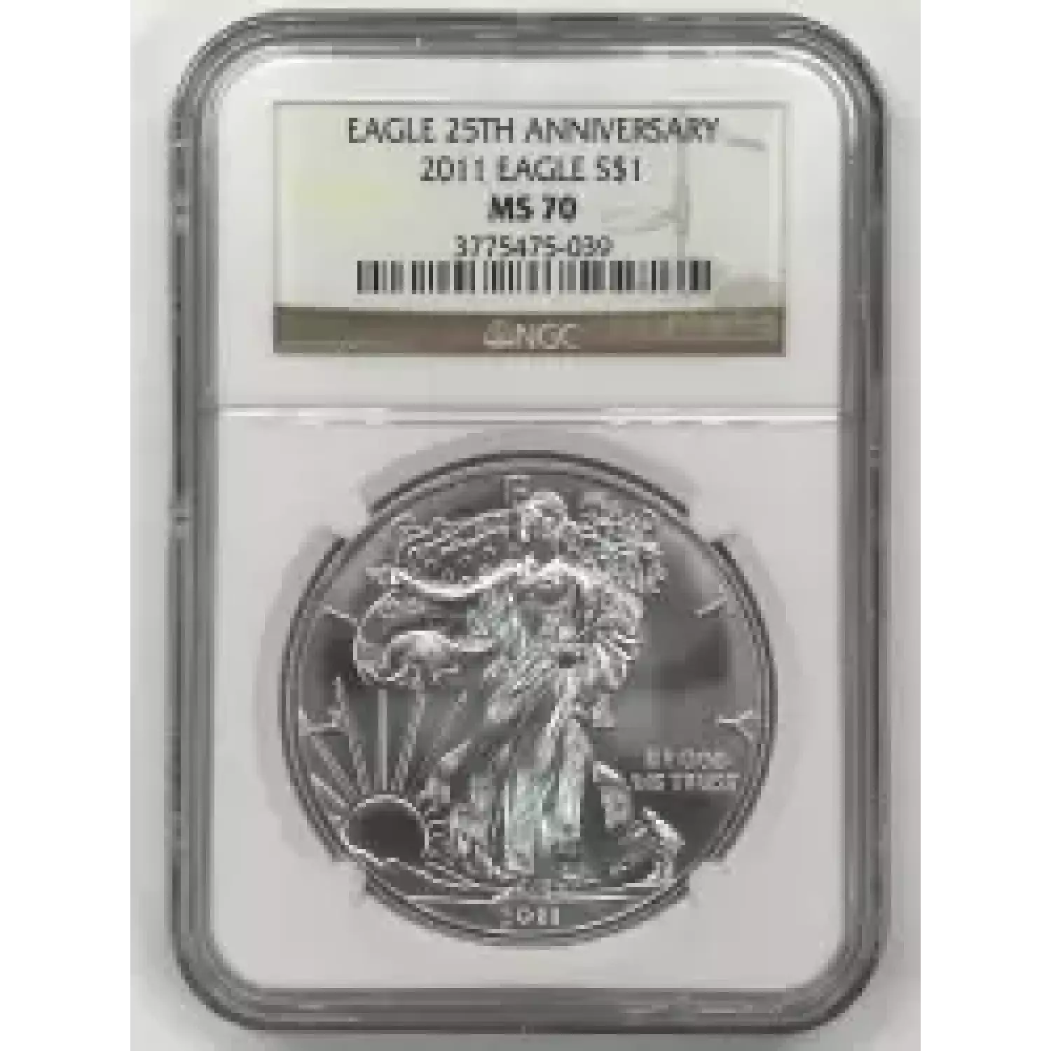 2011 Silver Eagle NGC MS-70 25TH ANNIVERSARY SET - Old Pueblo Coin