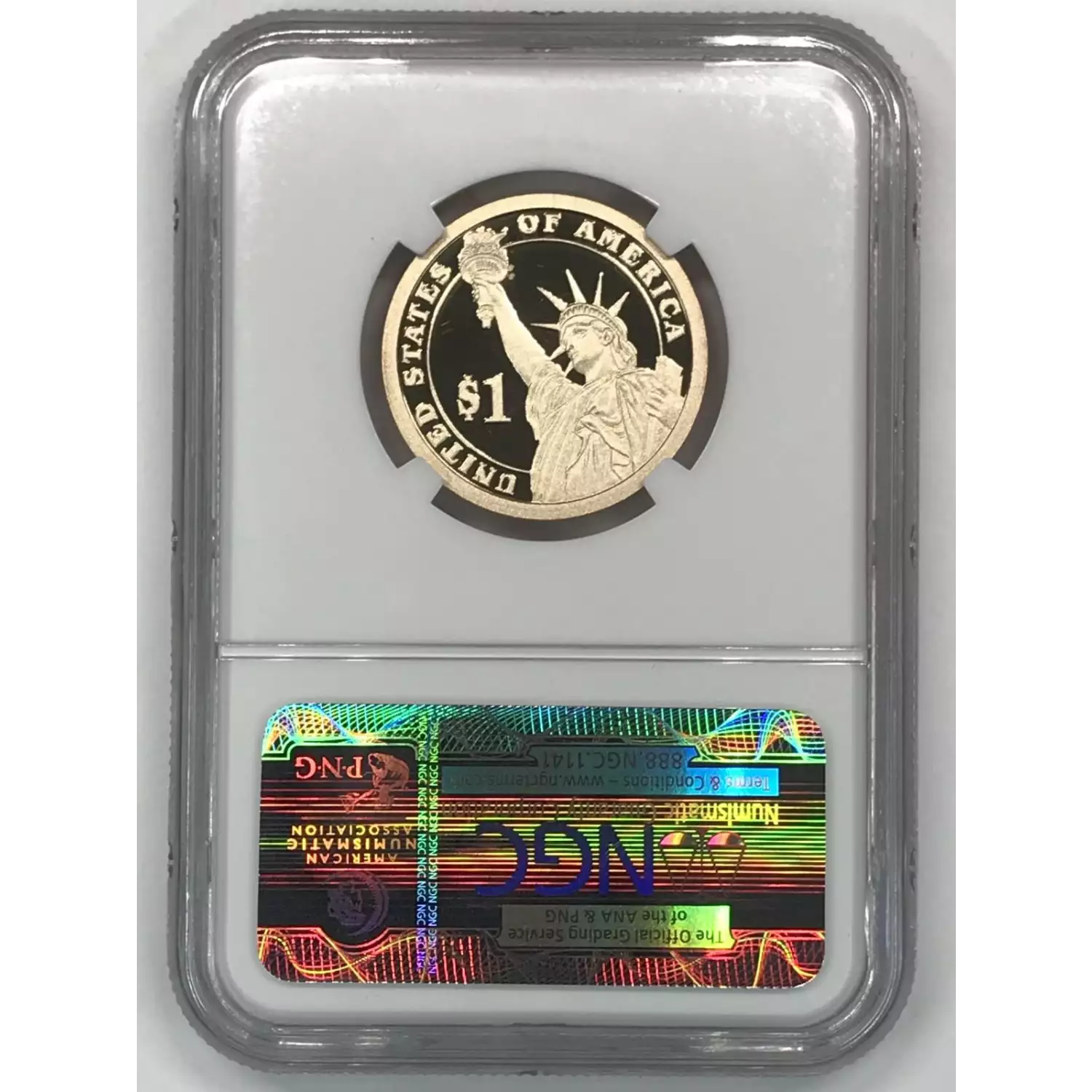 2012-S Presidential Dollar NGC PF-70 ULTRA CAMEO 4-Coin Set - Old ...