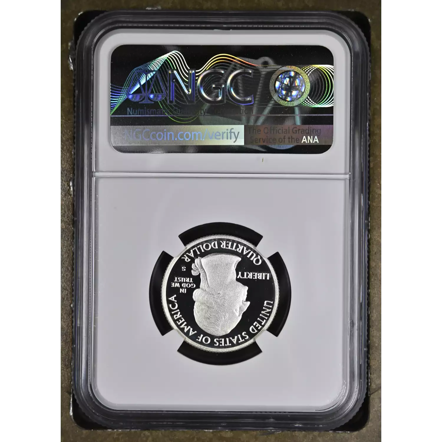 2012-S Silver ATB Quarter NGC PF-70 ULTRA CAMEO DENALI - Old Pueblo Coin