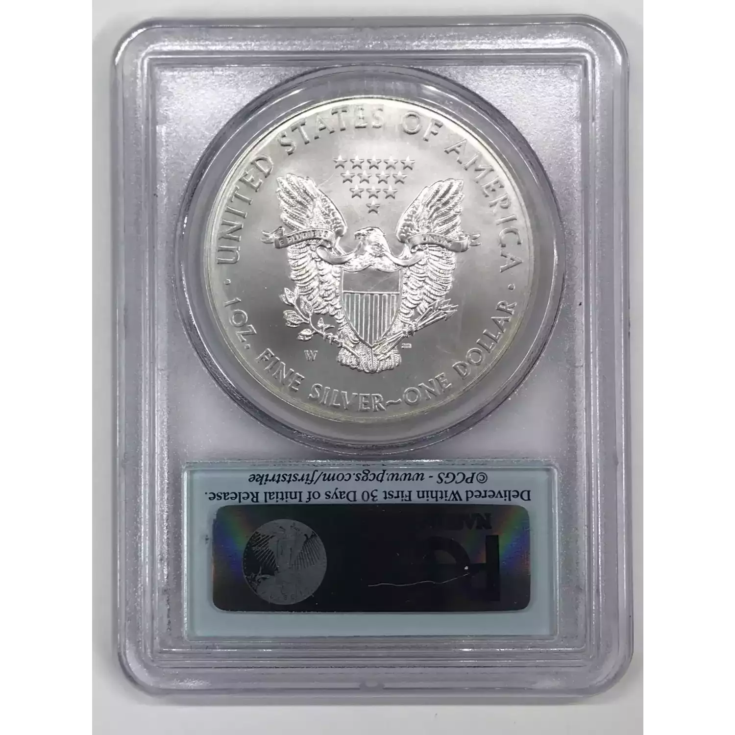 2012-W Silver Eagle PCGS SP-70 Burnished First Strike - Old Pueblo Coin