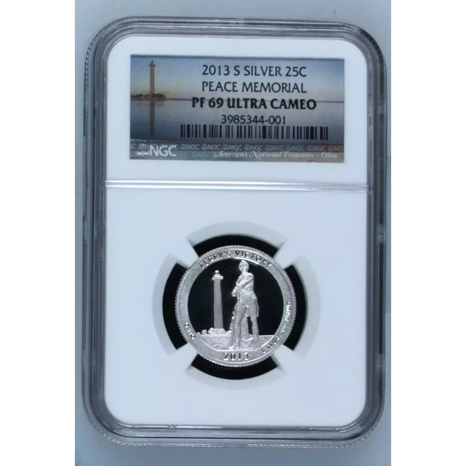 2013-S America the Beautiful Quarter NGC PF-69 ULTRA CAMEO PERRY'S ...