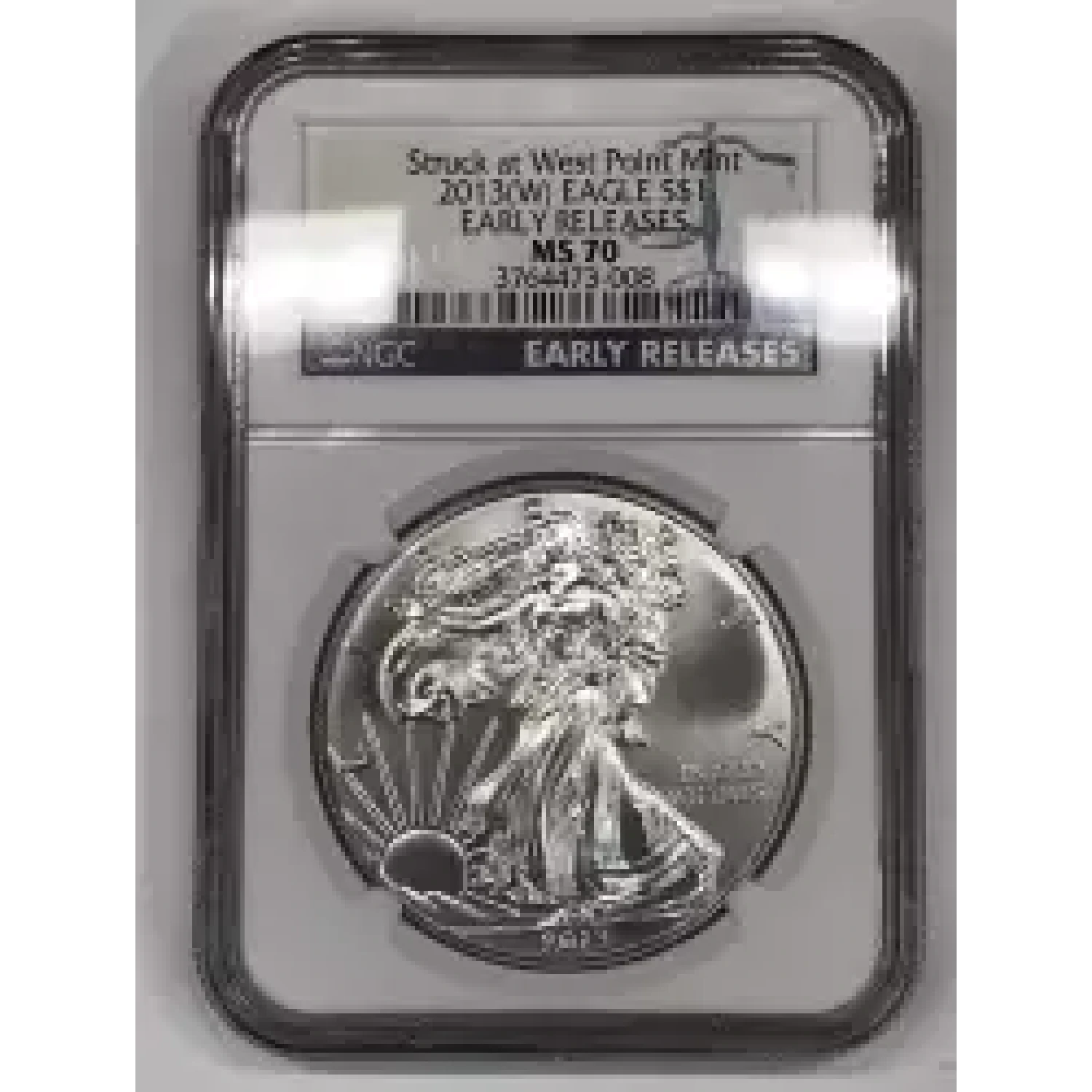 2013-(W) Silver Eagle NGC MS-70 EARLY RELEASES Struck at West Point Mint - Old Pueblo Coin