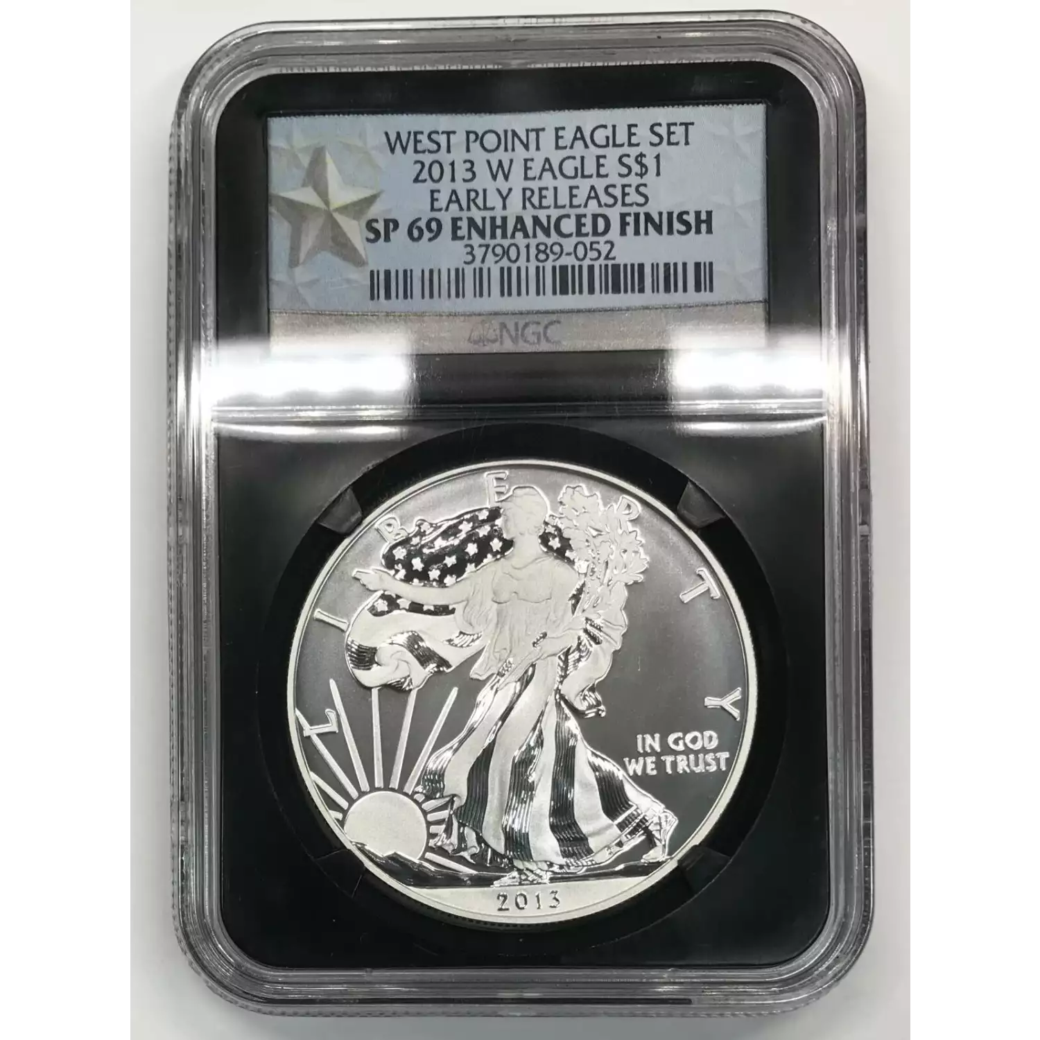 2013-W Silver Eagle NGC SP-69 ENHANCED FINISH - Old Pueblo Coin