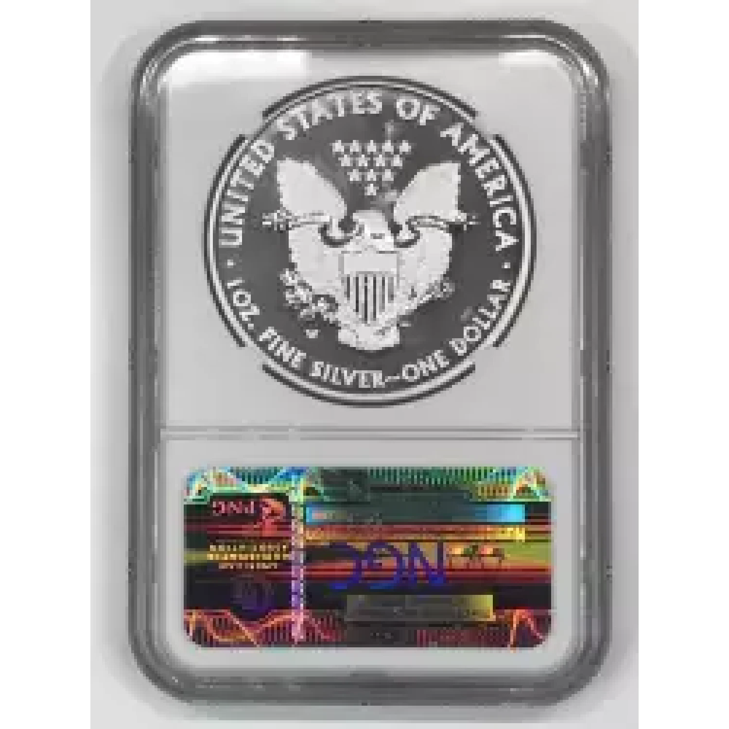 2013-W Silver Eagle NGC SP-69 ENHANCED FINISH WEST POINT EAGLE SET ...