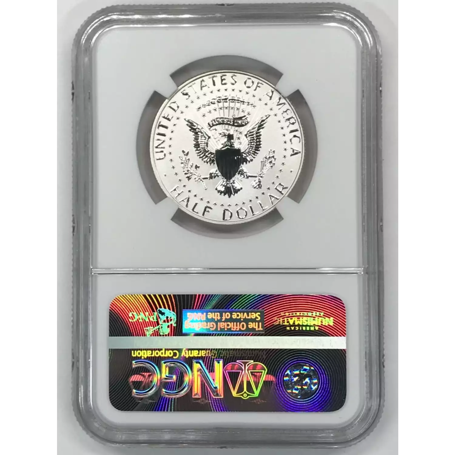 2014-W Silver Kennedy Half Dollar NGC PF-70 REVERSE PROOF HIGH RELIEF ...