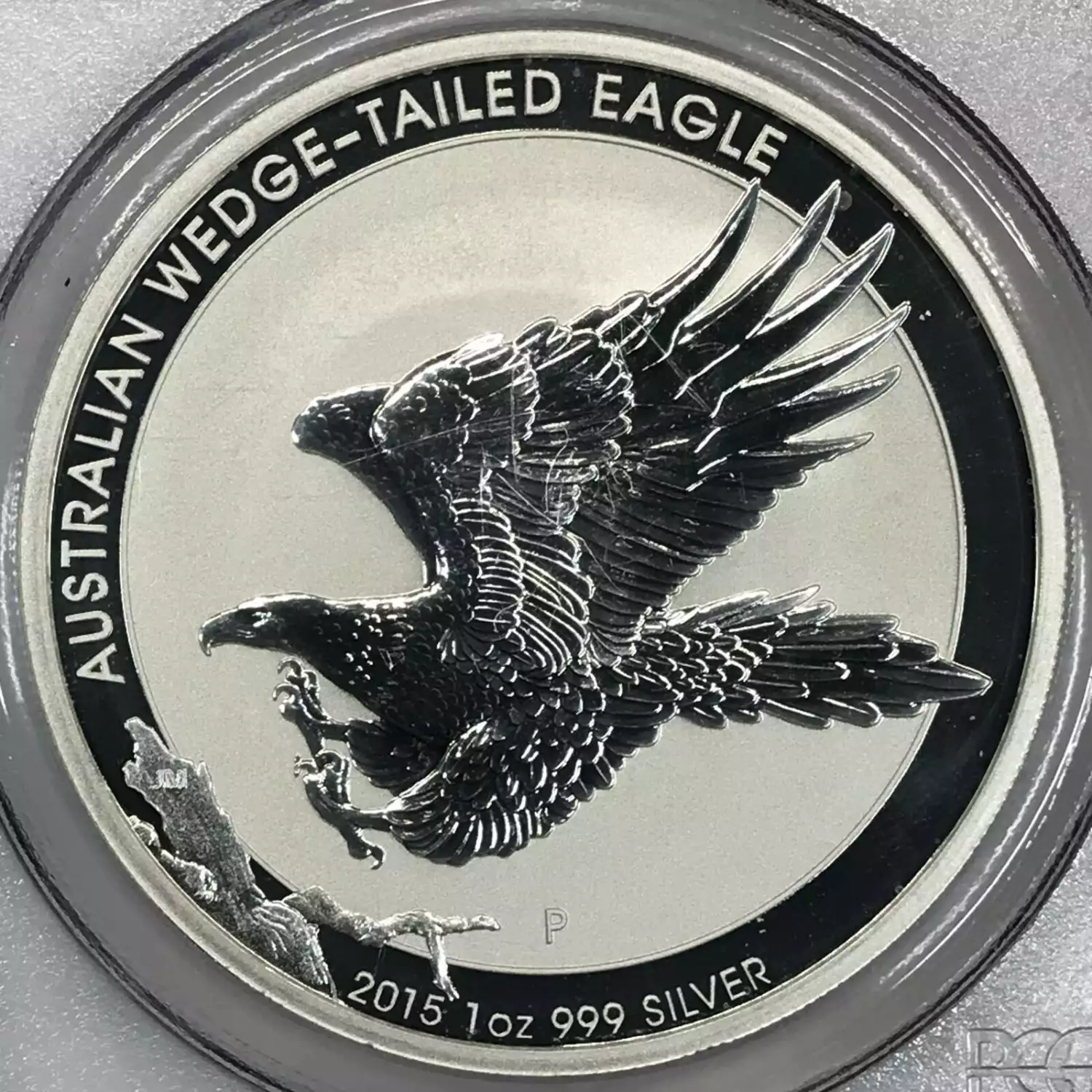 2015 AUSTRALIA Silver DOLLAR PCGS MS-70 Mercanti Signature - Old Pueblo ...