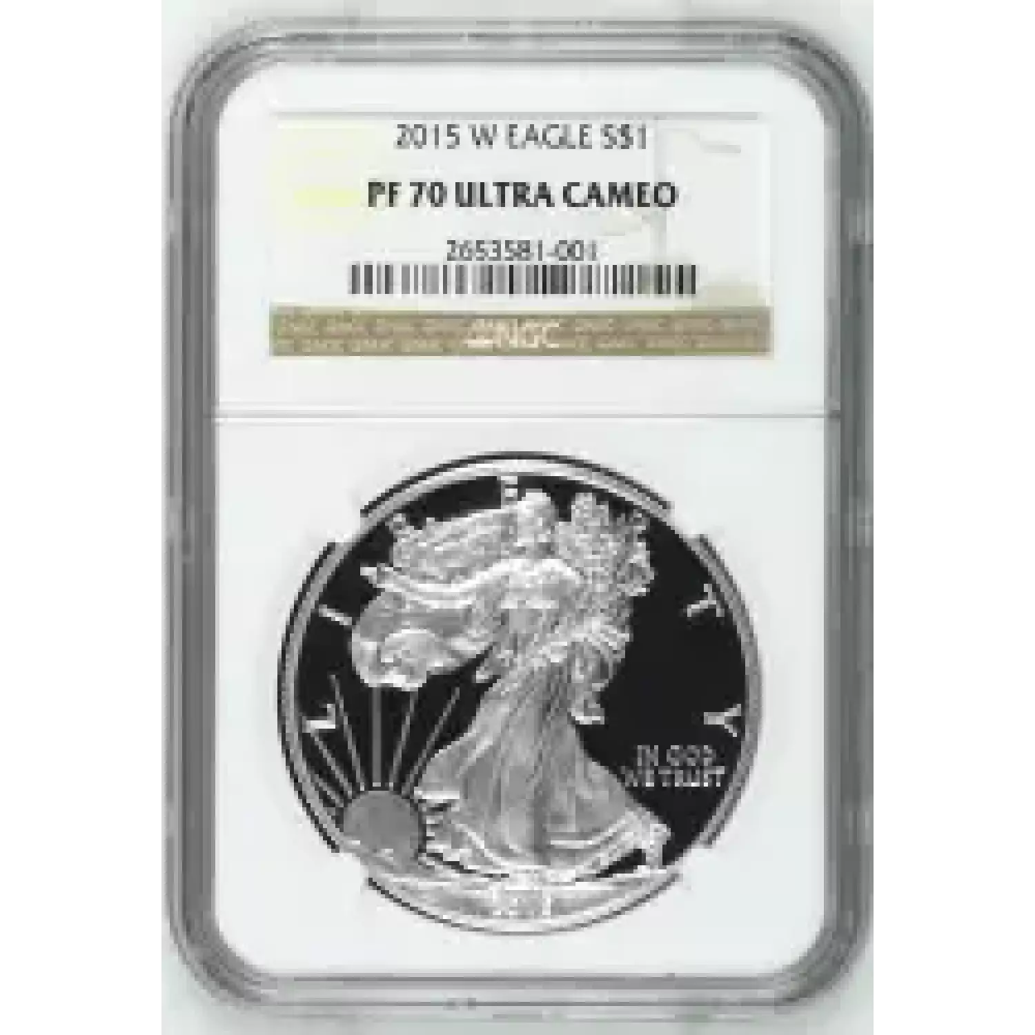 2015-W Silver Eagle NGC PF-70 ULTRA CAMEO - Old Pueblo Coin