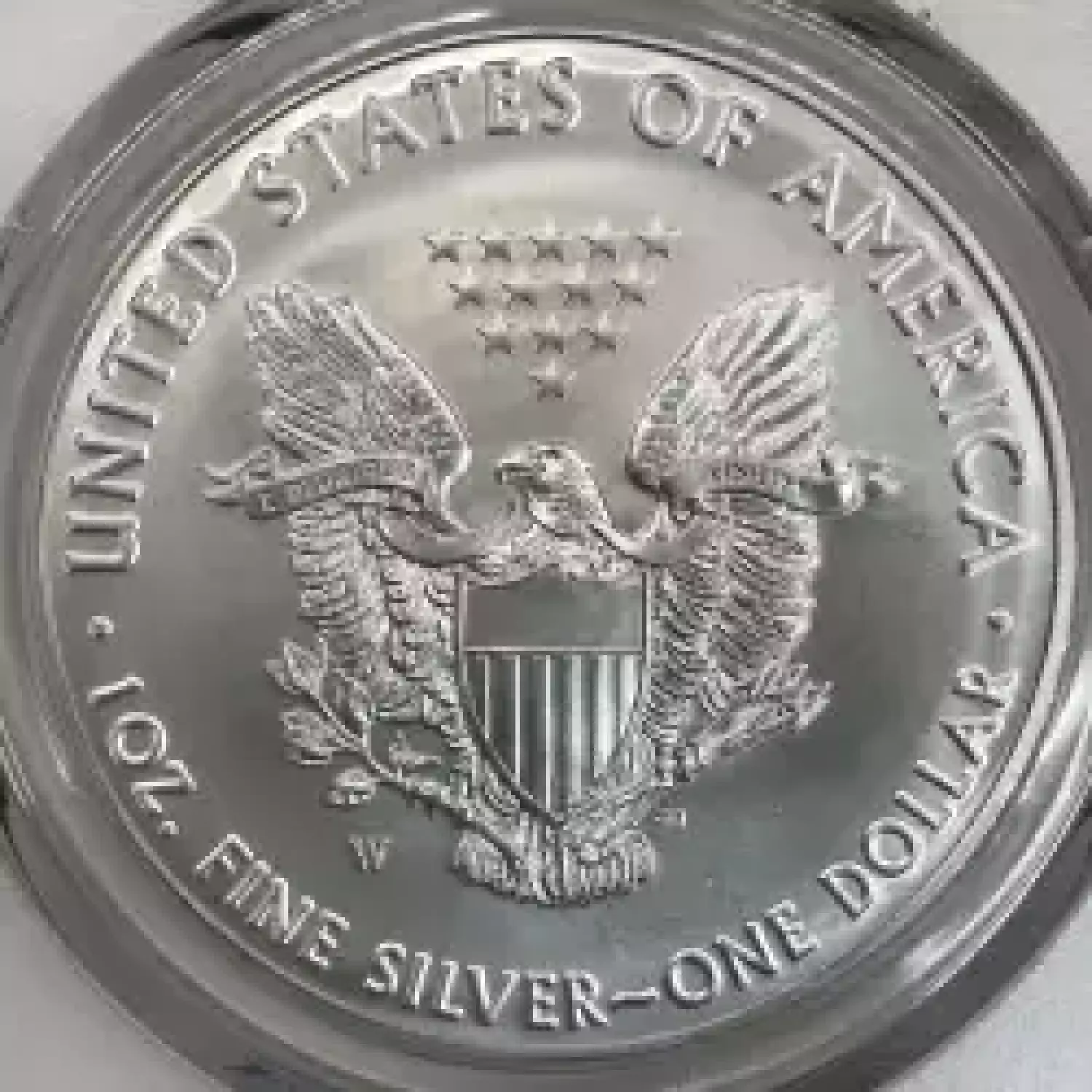 2016-W Silver Eagle PCGS SP-70 Burnished Silver Eagle Lettered Edge FS ...