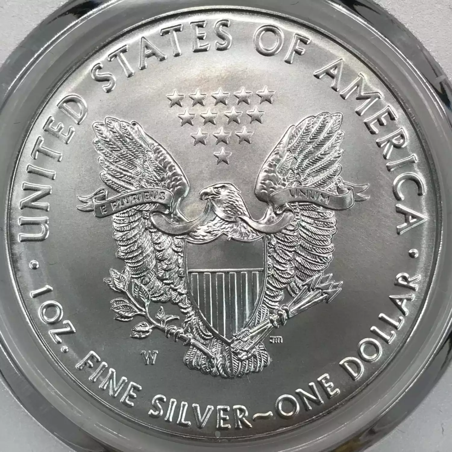 2016-W Silver Eagle PCGS SP-70 Burnished Lettered Edge First Strike 1 of 2016 Gold Foil - Old ...