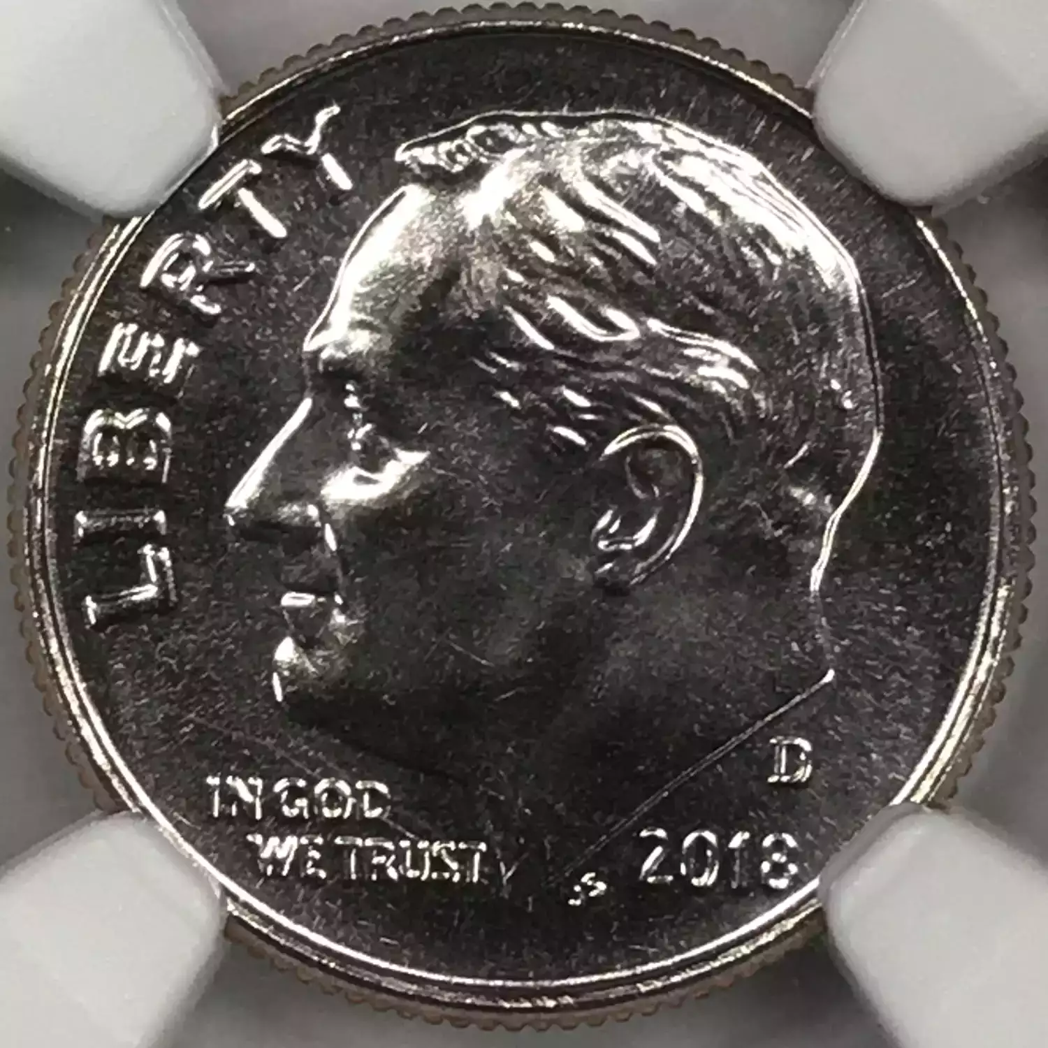 2018-D Roosevelt Dime NGC MS-67 FT - Old Pueblo Coin