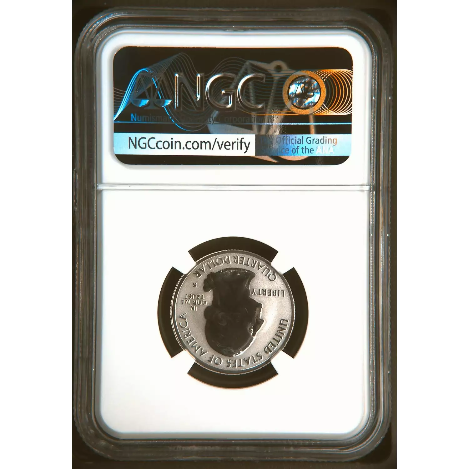 2018-S Silver ATB Quarter NGC PF-70 Block Island-First Rel Silver Reverse Proof Set - Old Pueblo ...